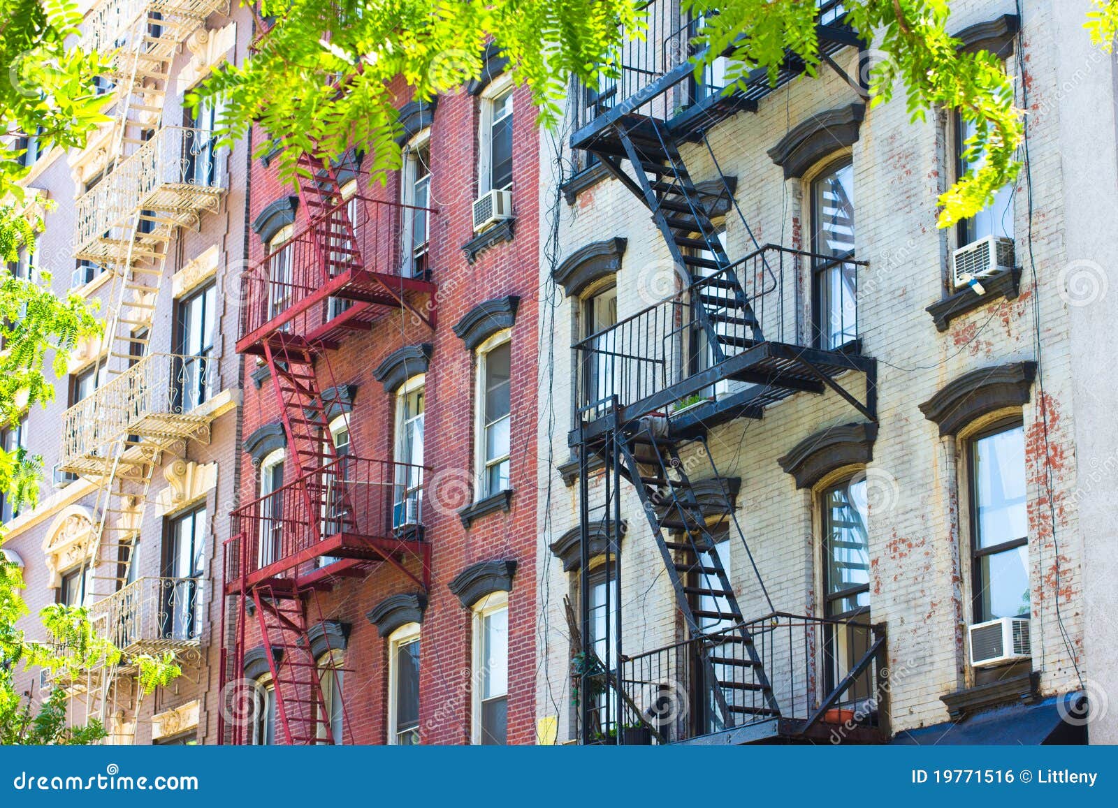 Tenement Apartments stock photo. Image of 1800, century - 19771516