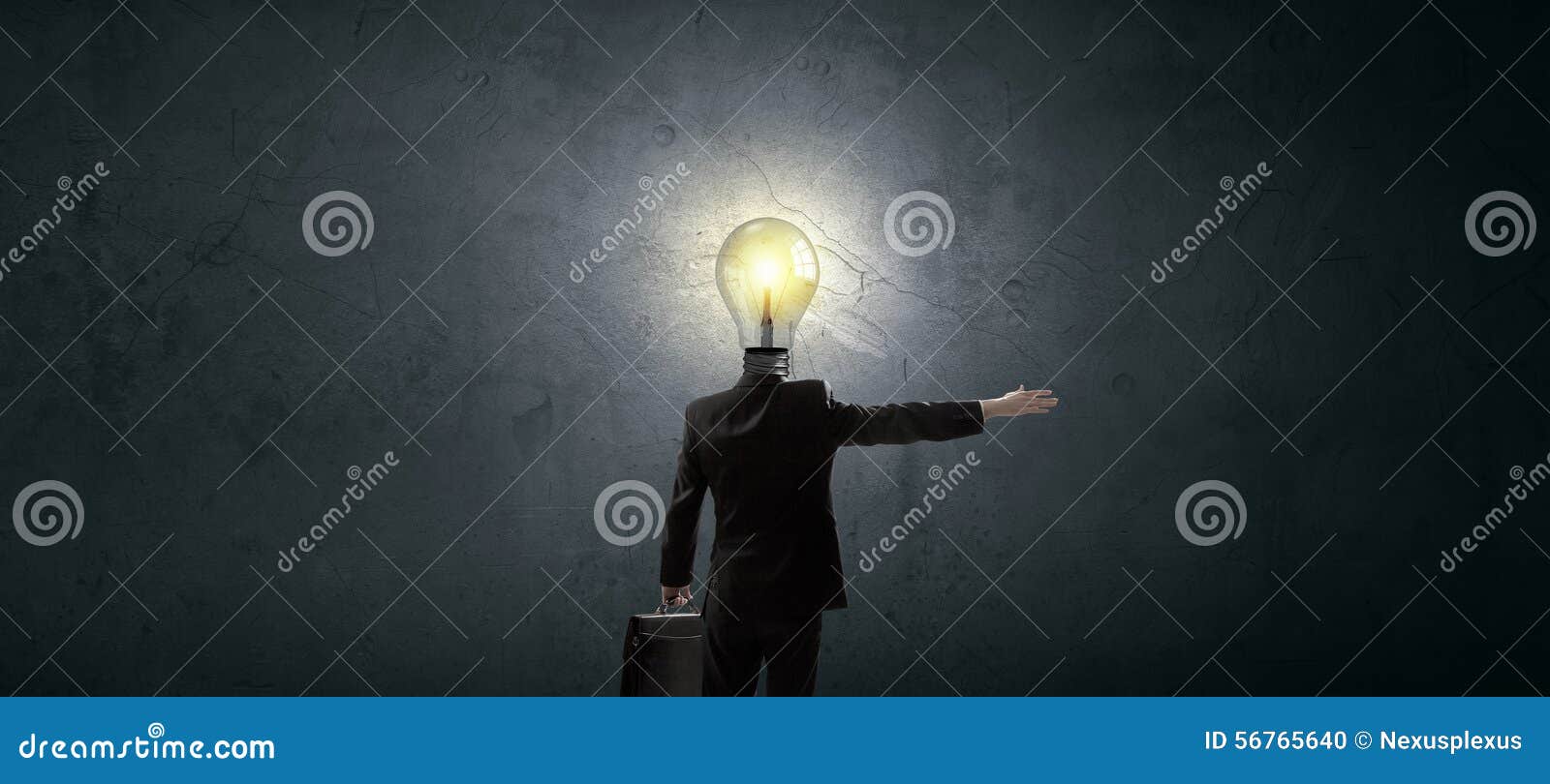 Tener gran idea en cabeza foto de archivo. Imagen de hombre - 56765640