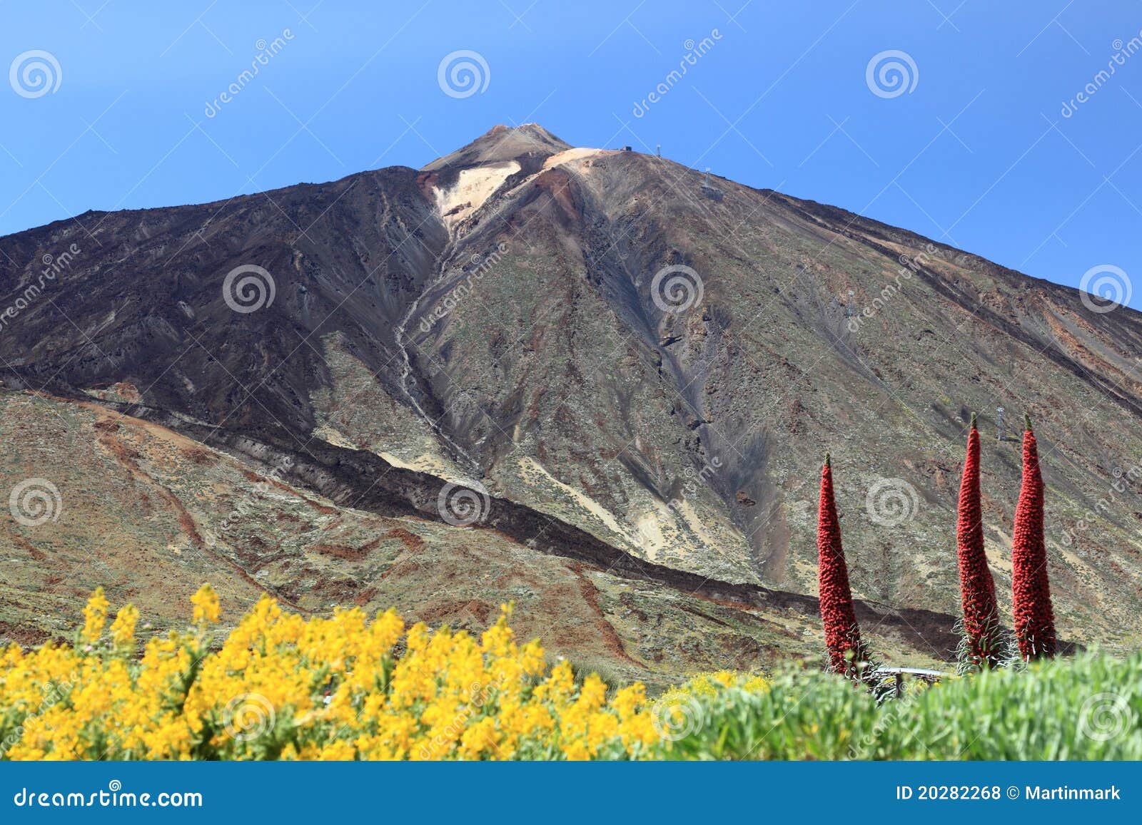 Tenerife Mountain Teide stock photo. Image of leisure - 20282268