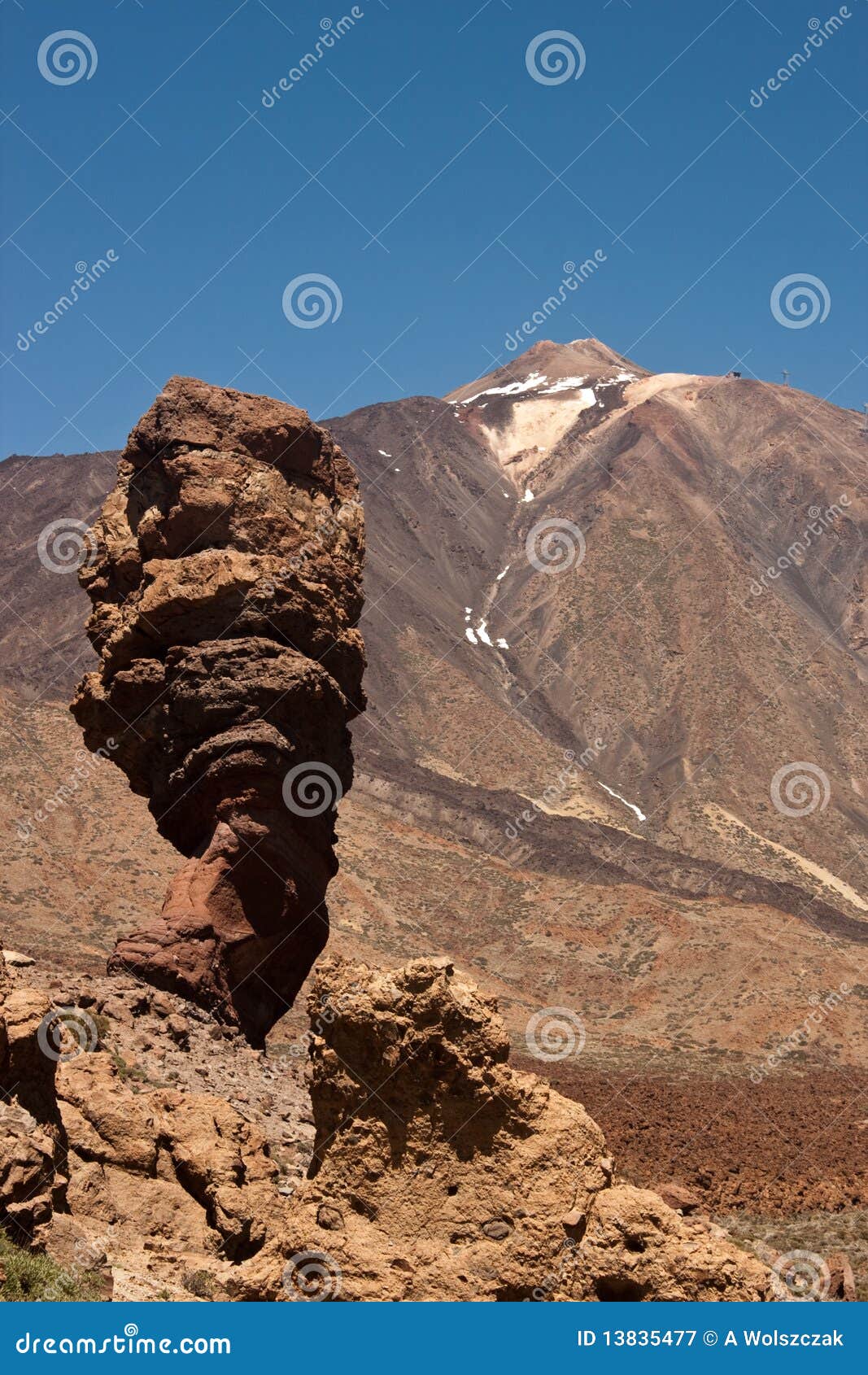 Tenerife volcano stock image. Image of teide, mountain - 13835477