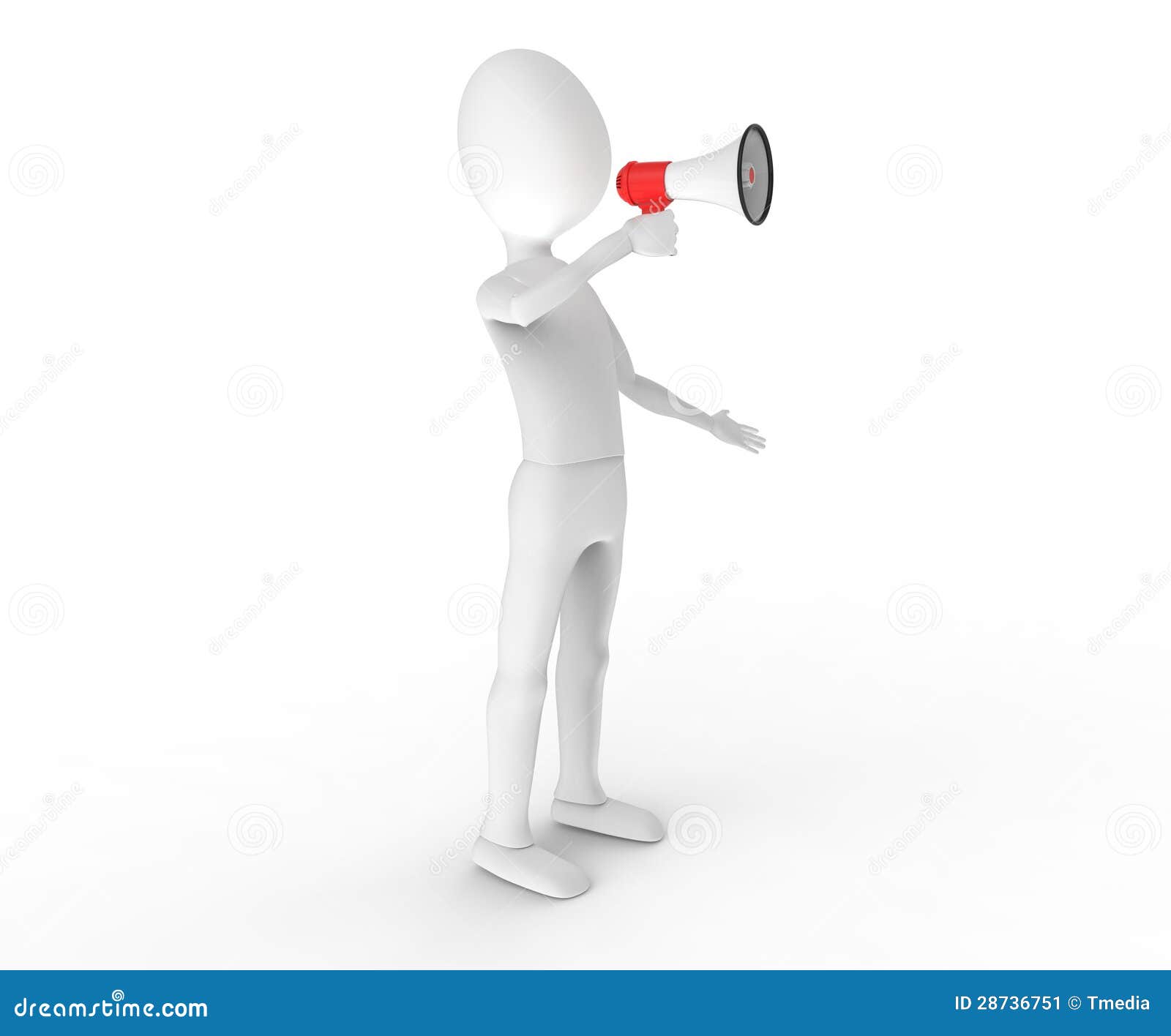 Tengo algo que decir stock de ilustración. Ilustración de hombre - 28736751