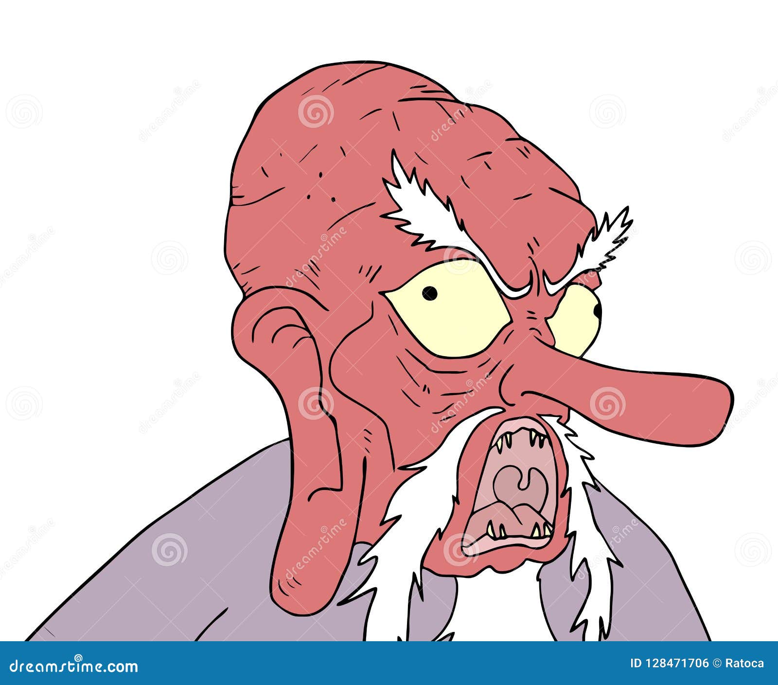 Tengu illustration stock vector. Illustration of mask - 128471706