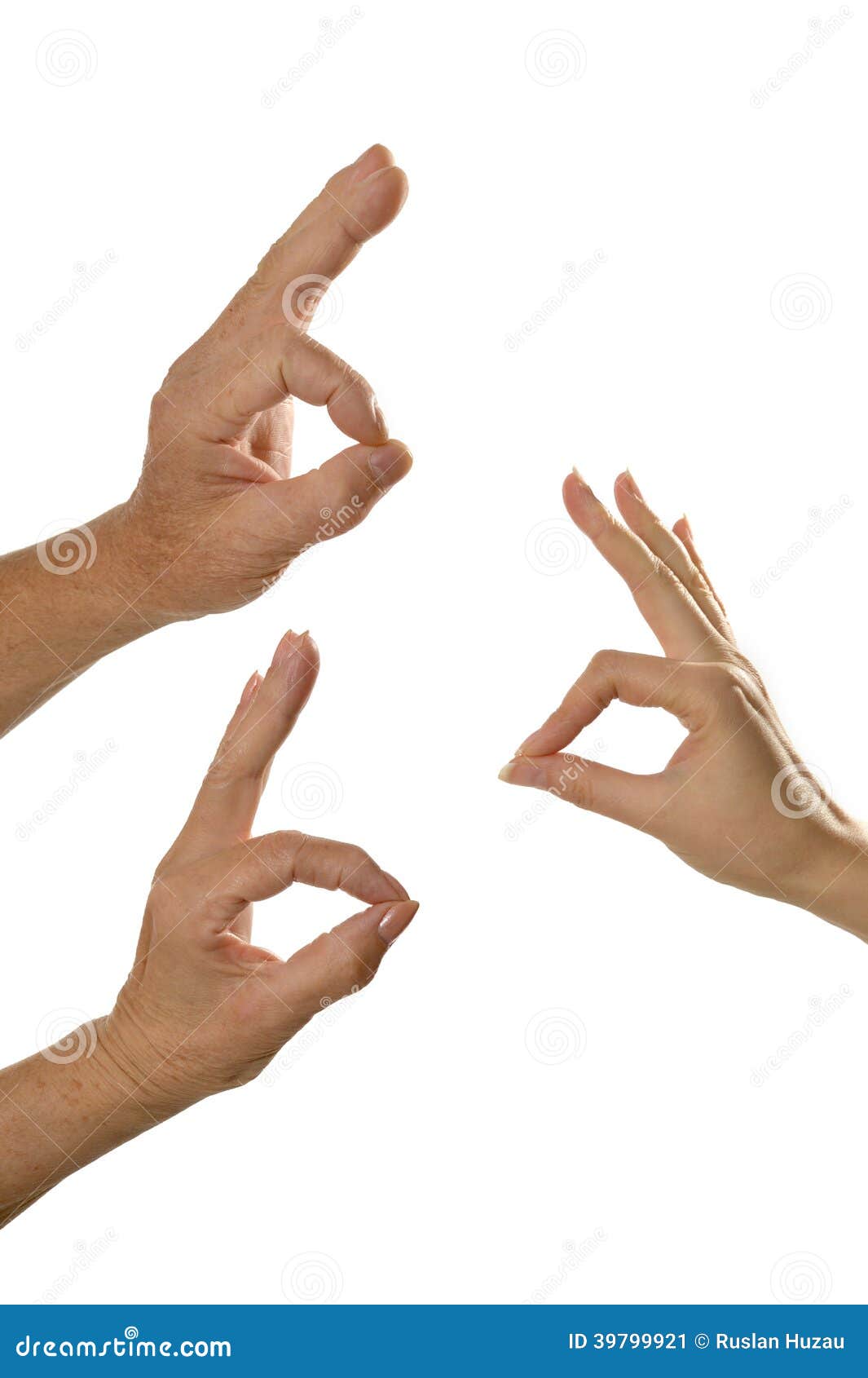 Tenir des signes de main image stock. Image du trois - 39799921