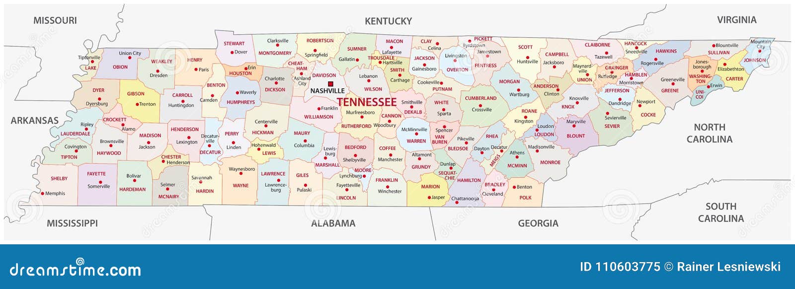 Political Map Of Tennessee Scale New York Political Map