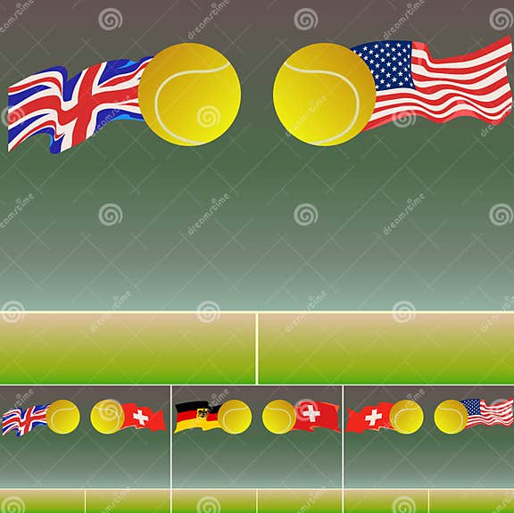 Tennis stock vector. Illustration of semifinal, tennis - 10011014