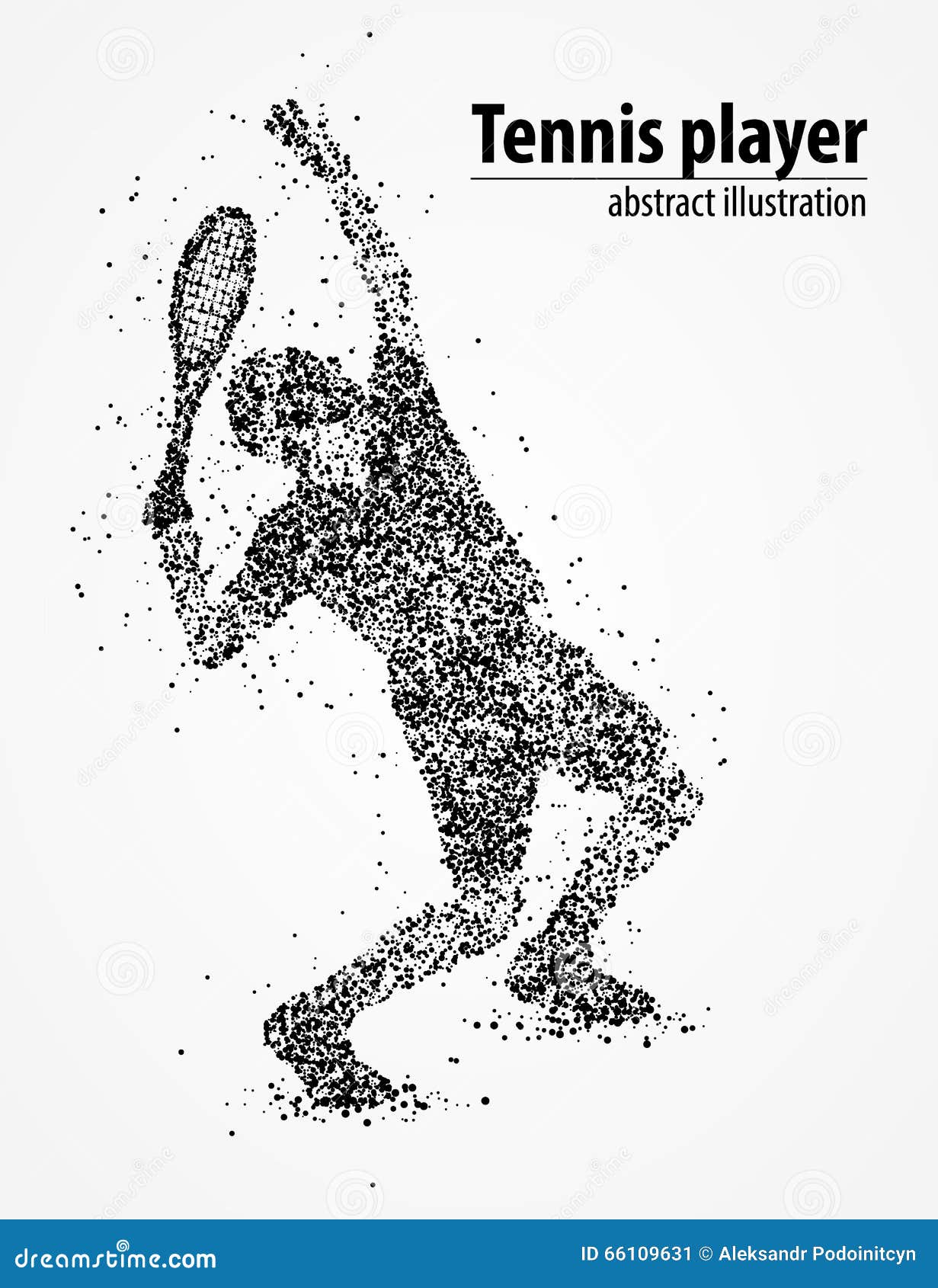 Tennis, abstract, athlete stock vector. Illustration of professional ...