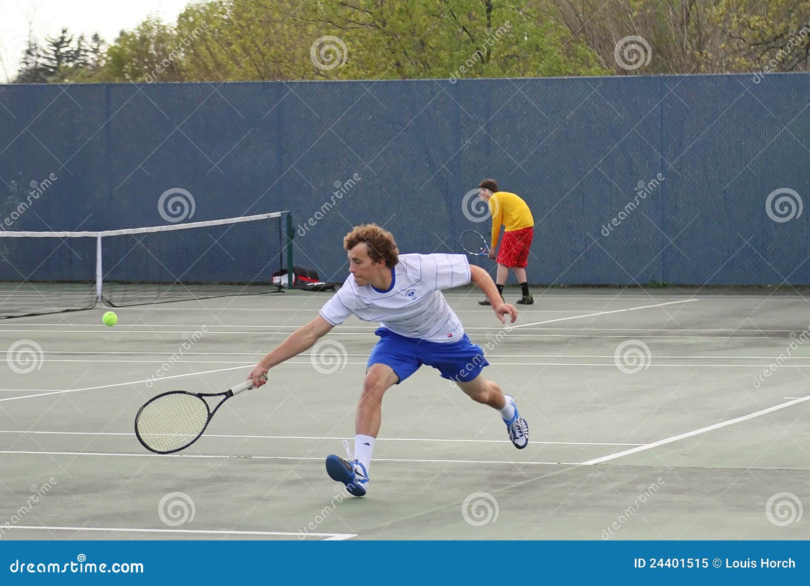 Tennis Action editorial image. Image of ball, racket - 24401515