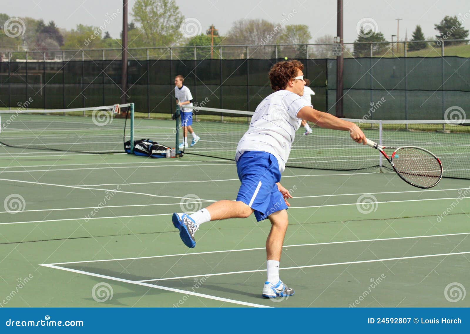 Tennis Action editorial photography. Image of sportswear - 24592807