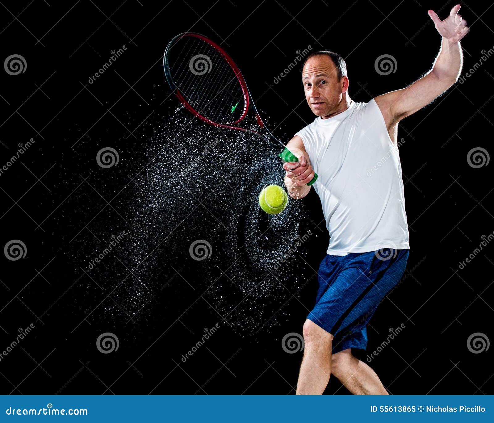 Tennis Action stock image. Image of tennis, dramatic - 55613865
