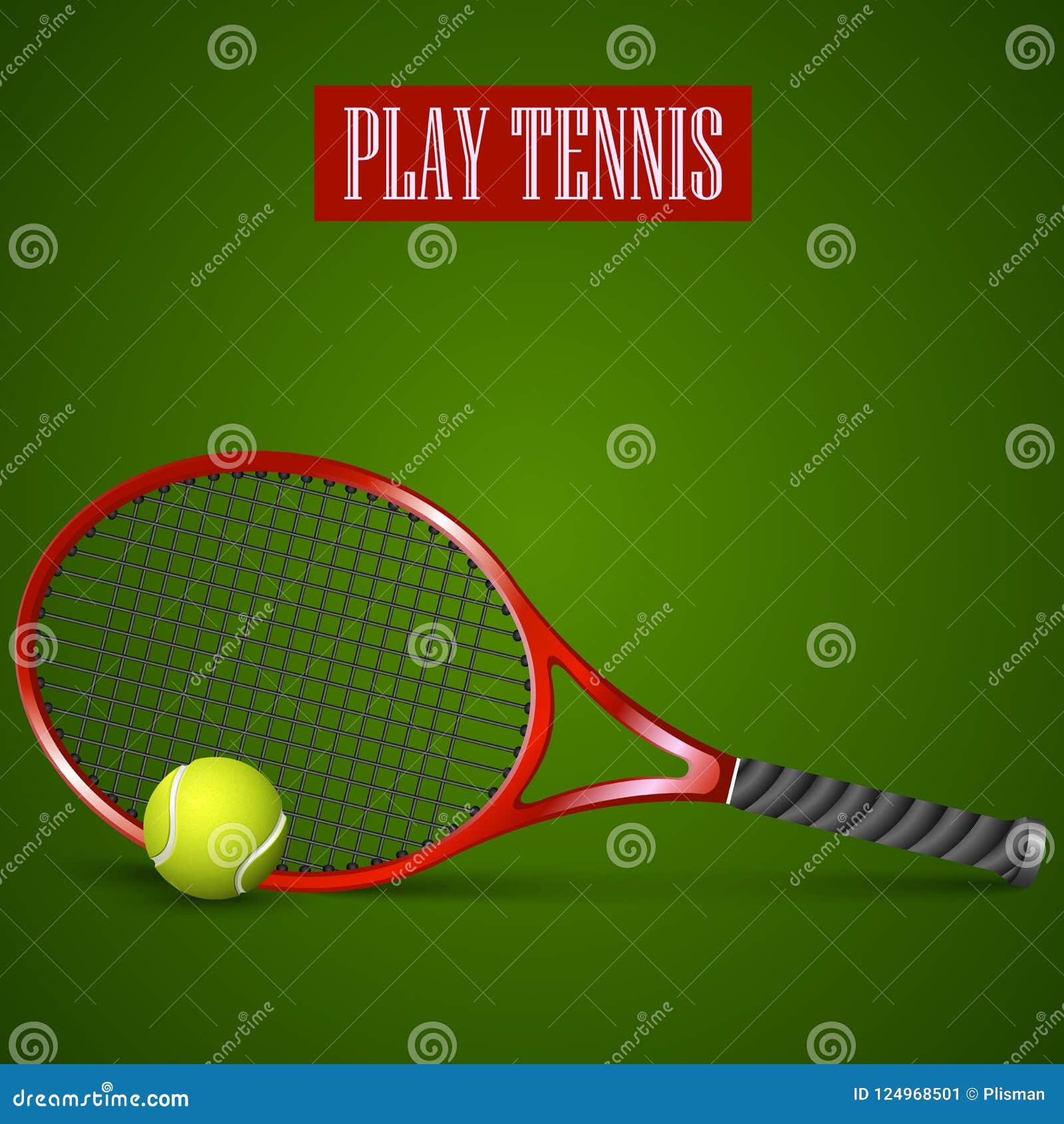 Tennis Racket Template