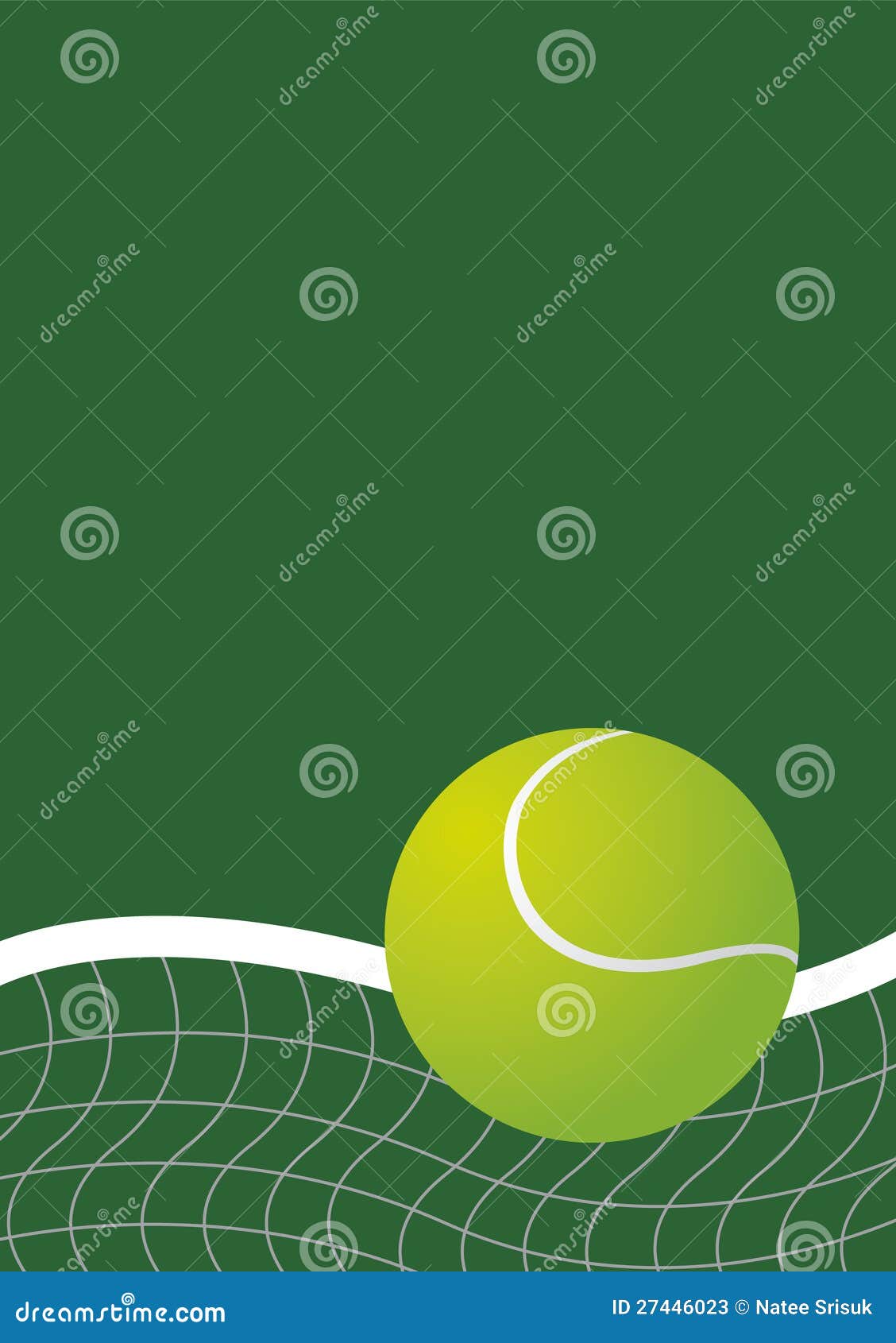 Tennis Background Design Vector Illustration | CartoonDealer.com #30758236