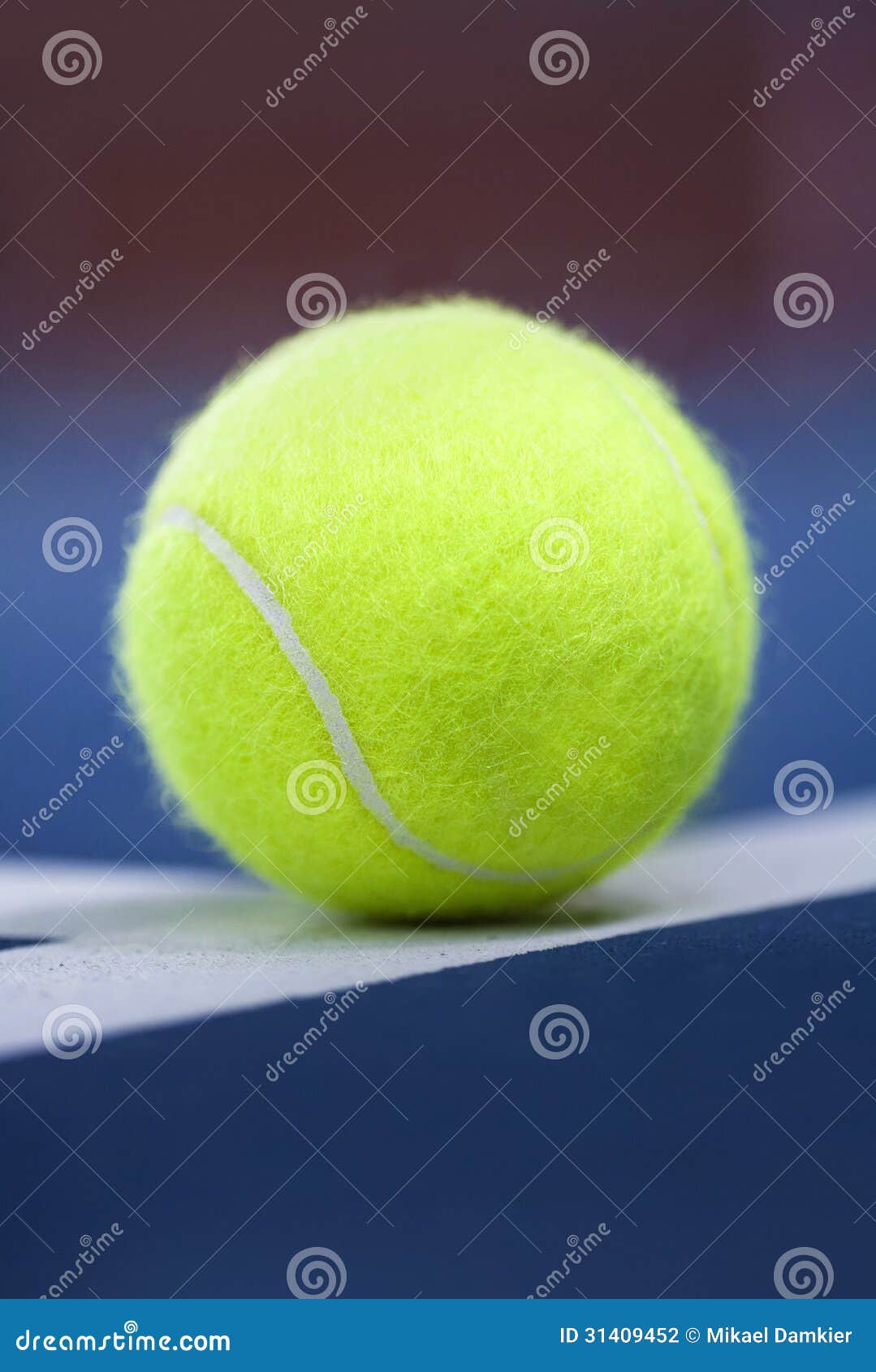 Tennis ball stock photo. Image of individual, closeup - 31409452