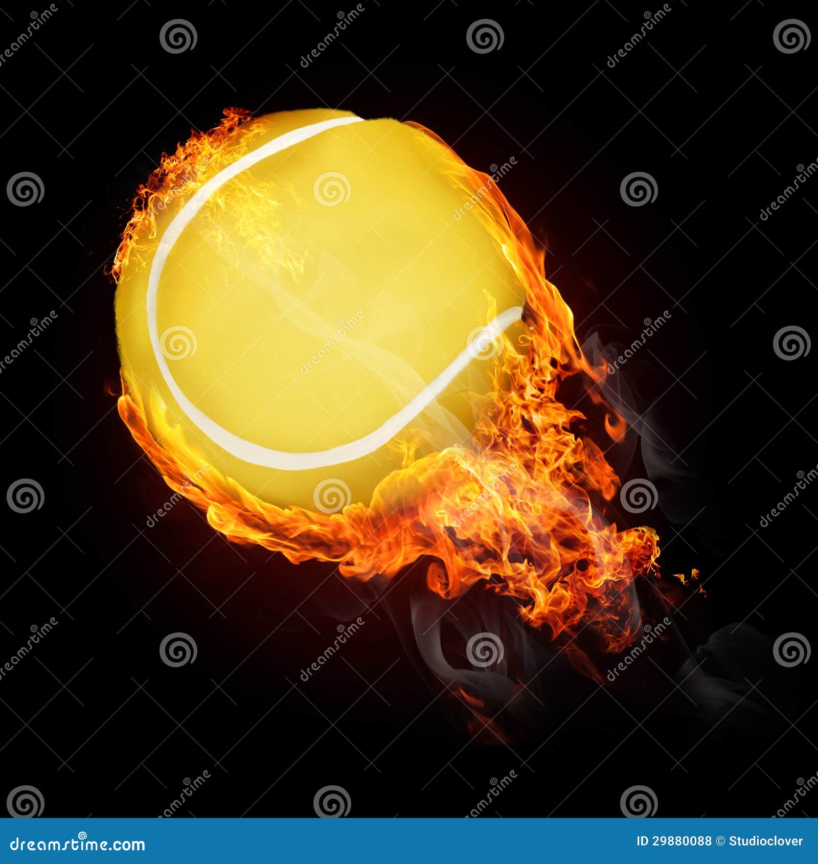 Burning Objects and Objects on Fire Background Stock Illustration ...
