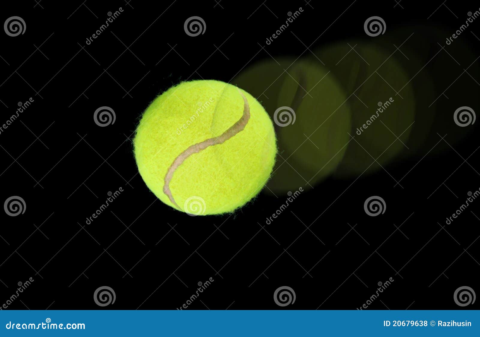 Tennis ball on high speed stock photo. Image of equipment - 20679638