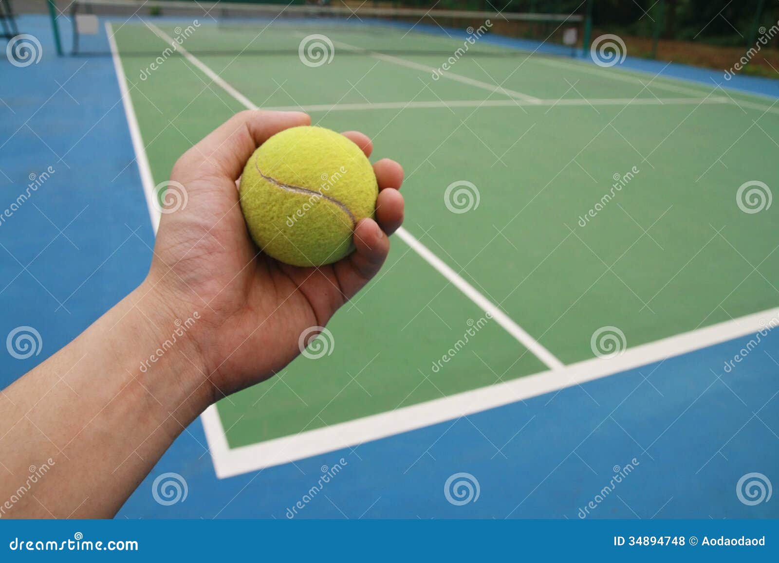 Tennis ball stock photo. Image of health, court, healthy - 34894748