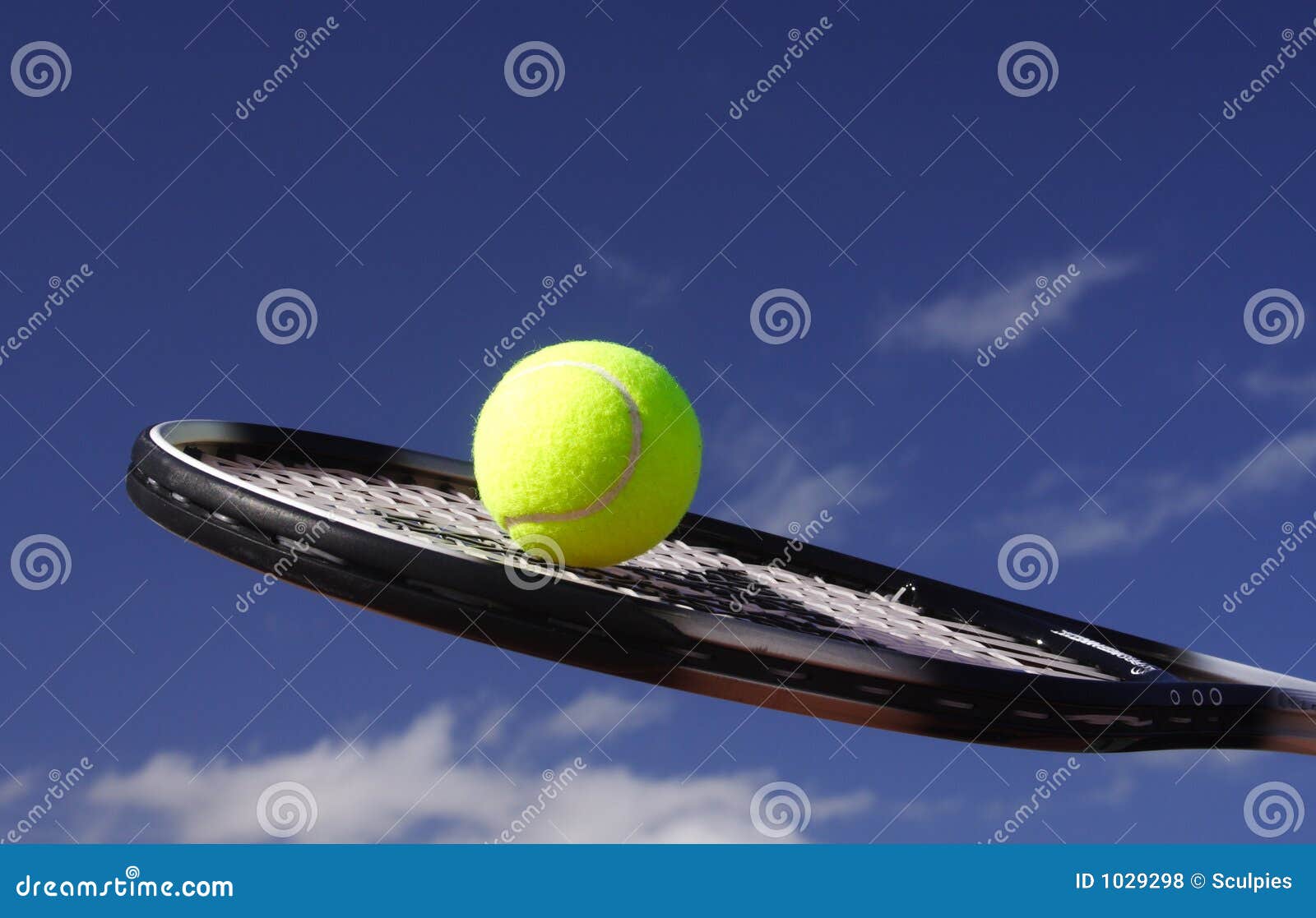 Tennis blue stock photo. Image of ball, gear, resort, holiday - 1029298