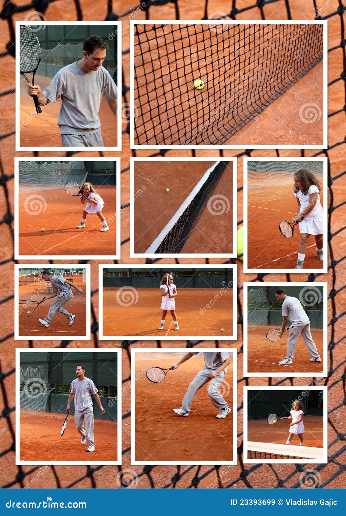 Tennis collage stock image. Image of angry, human, holding - 23393699
