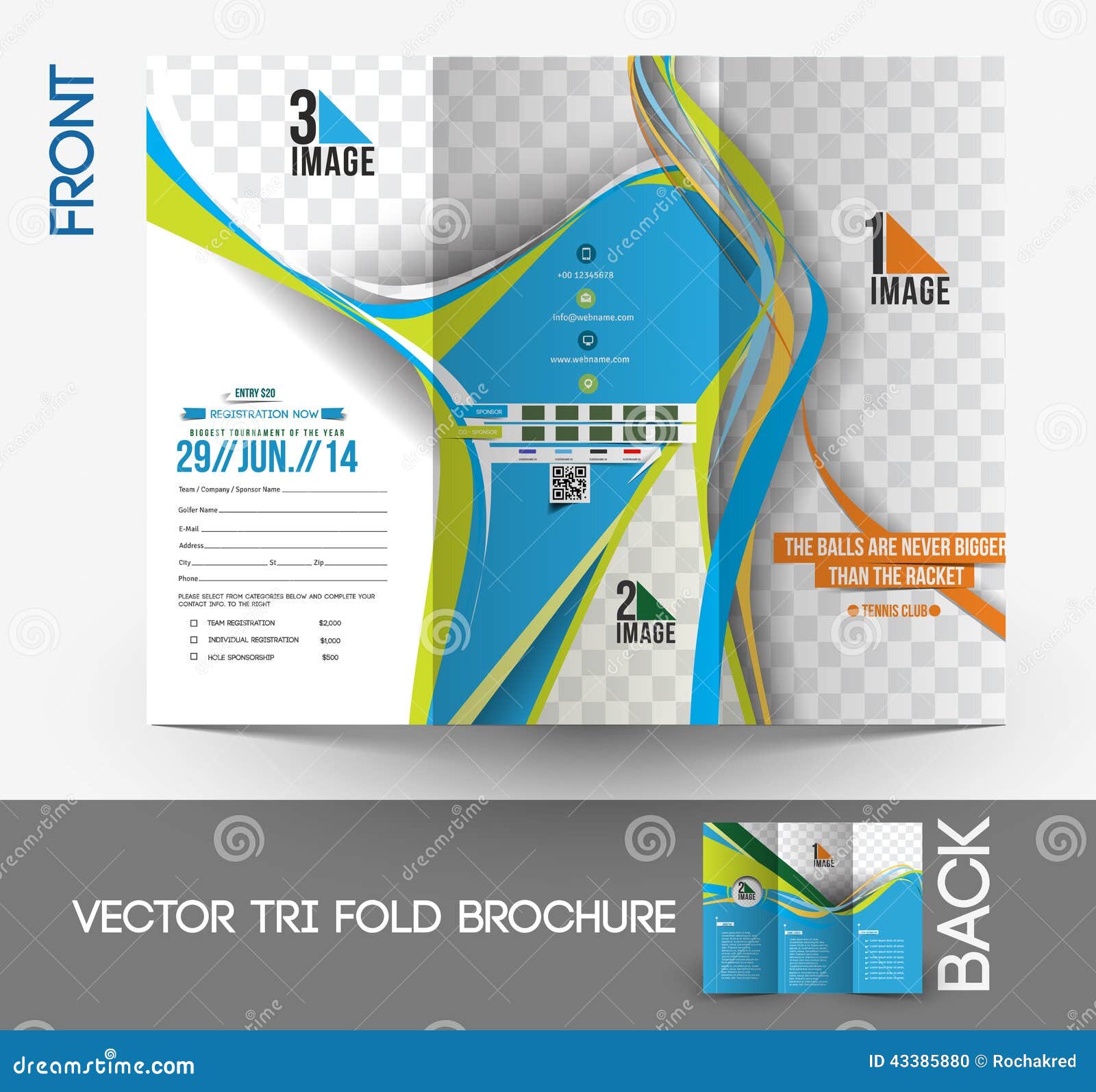 Tennis Competition Tournament Template Poster Or Banner Vector Design ...