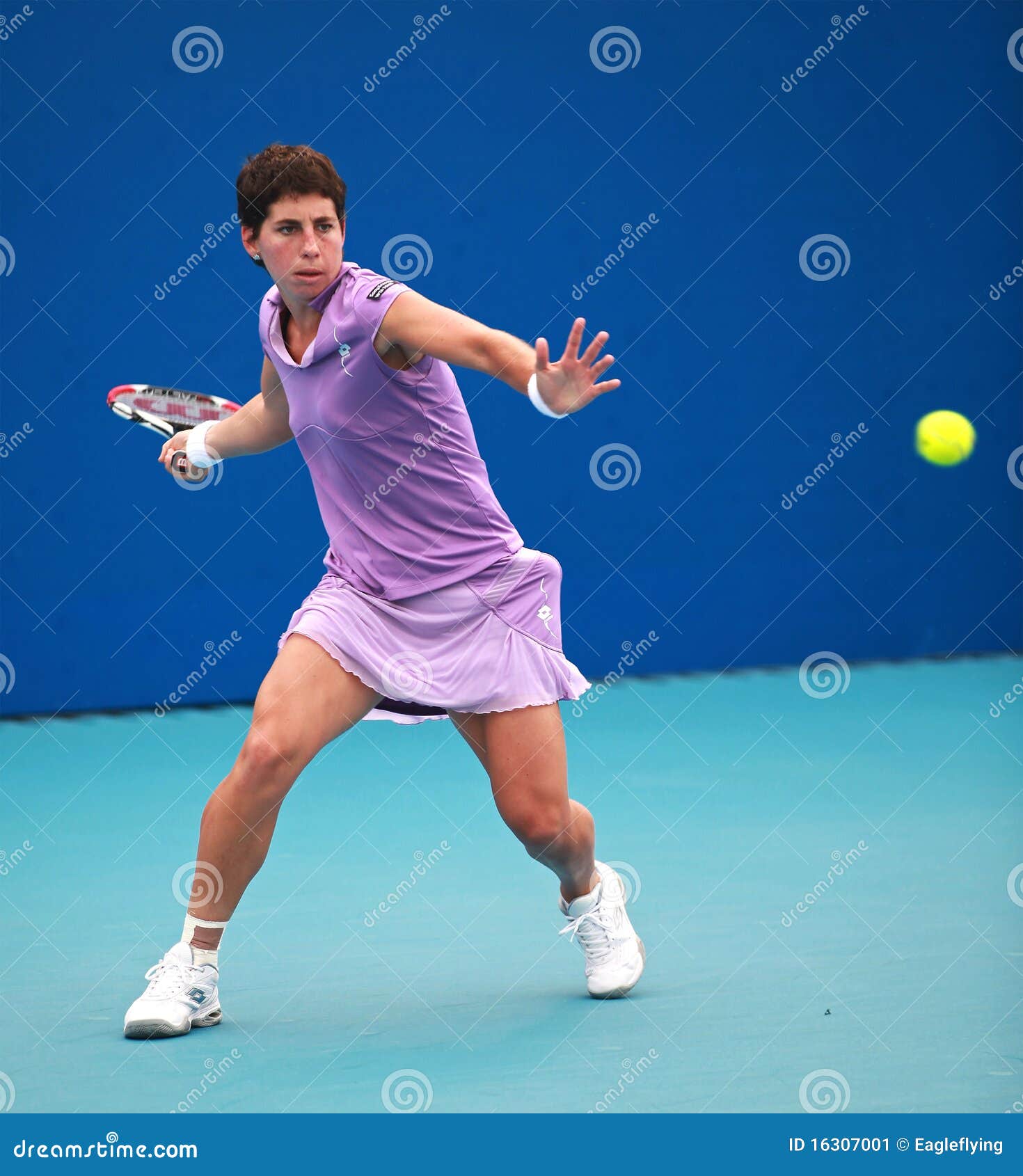 Tennis Court Action editorial photo. Image of racquet - 16307001