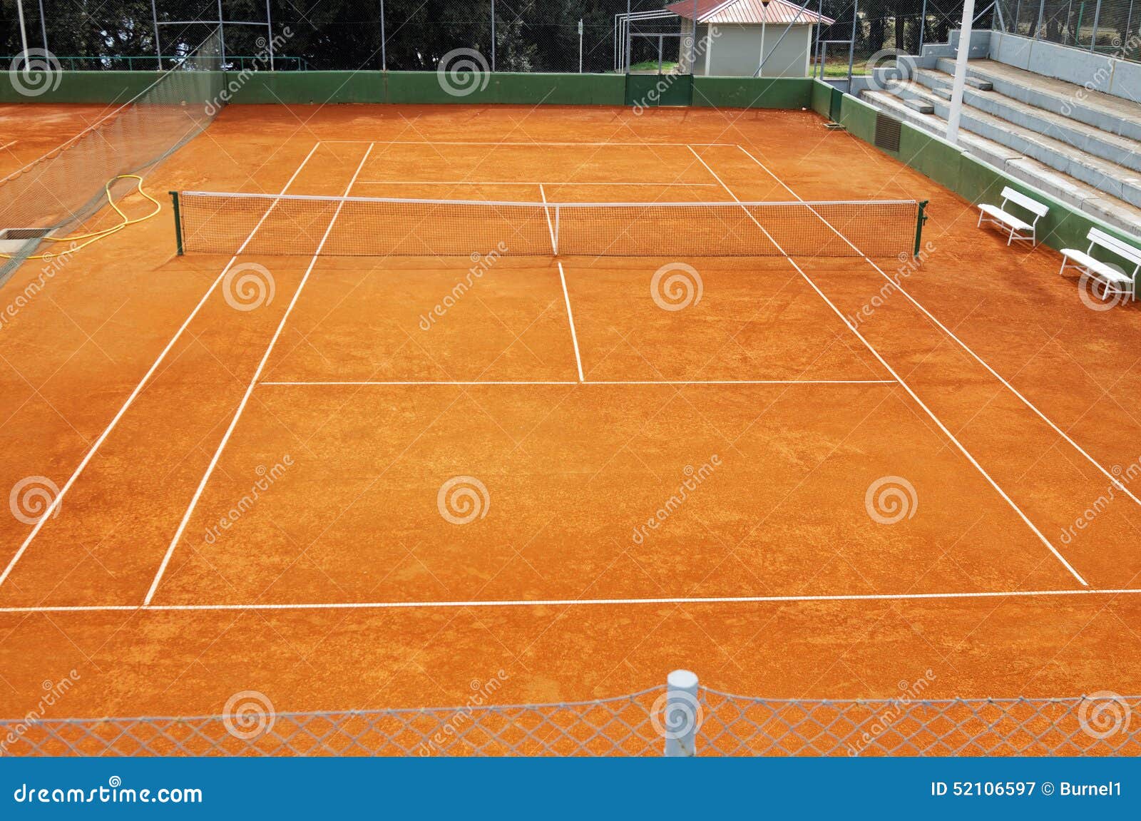 Tennis court stock image. Image of compete, tournament - 52106597
