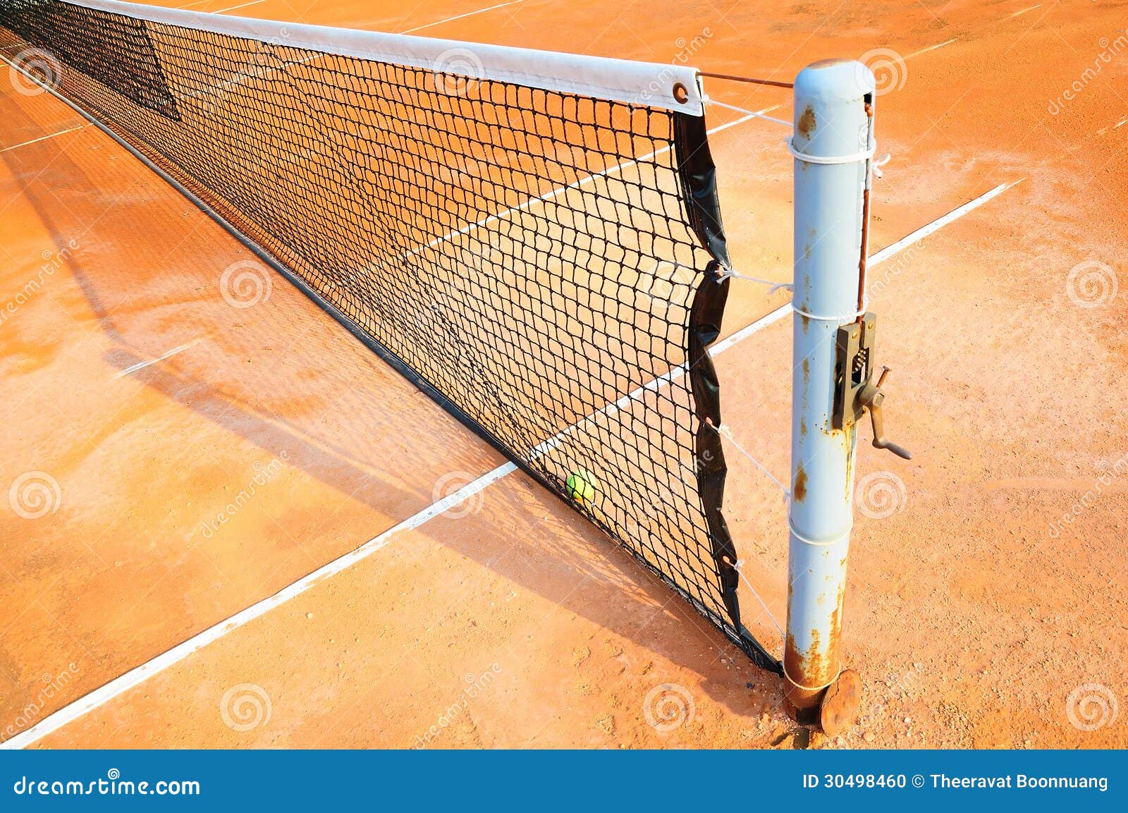Tennis court with net stock photo. Image of sphere, professional - 30498460