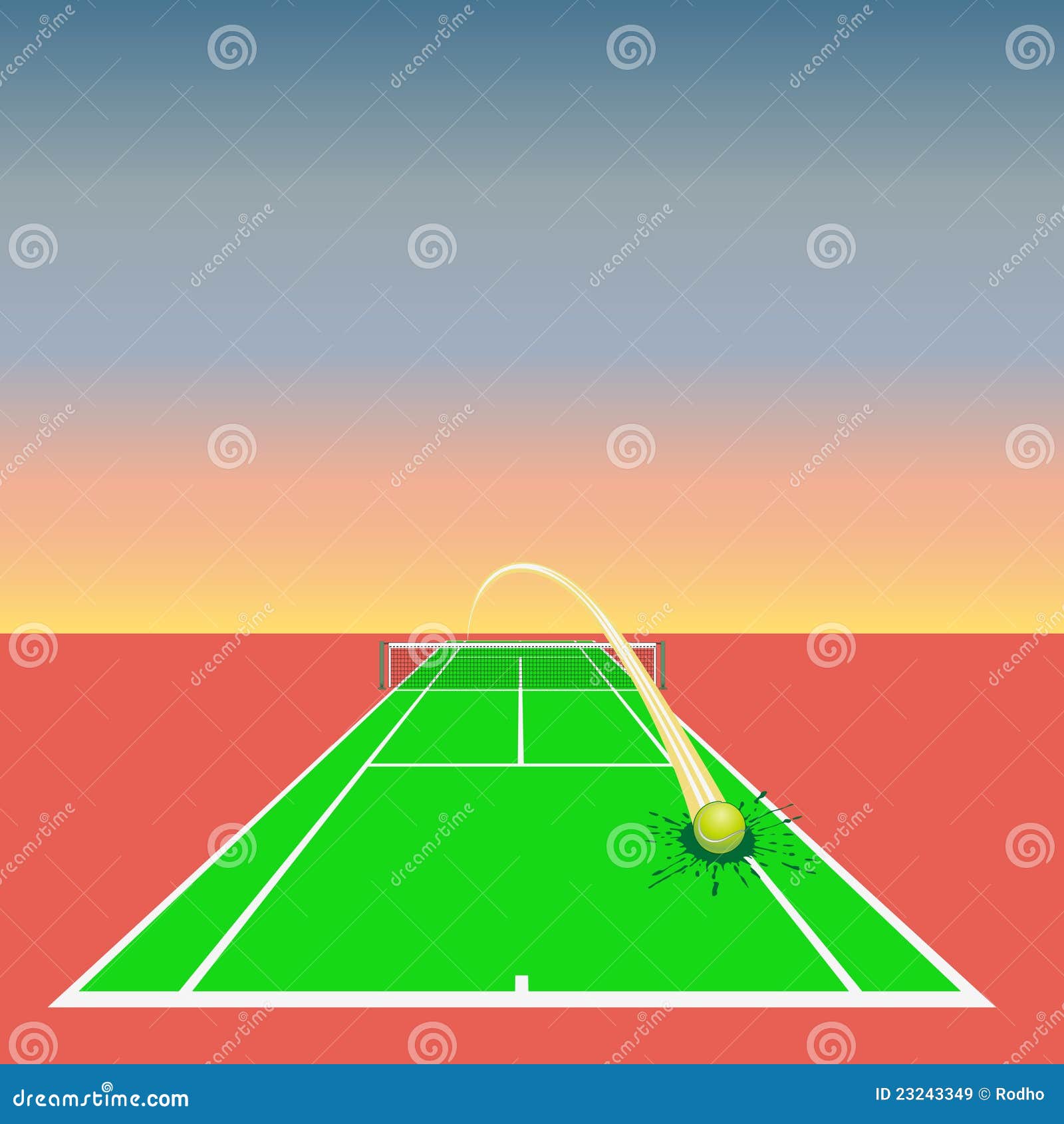 Tennis design element stock vector. Illustration of green - 23243349