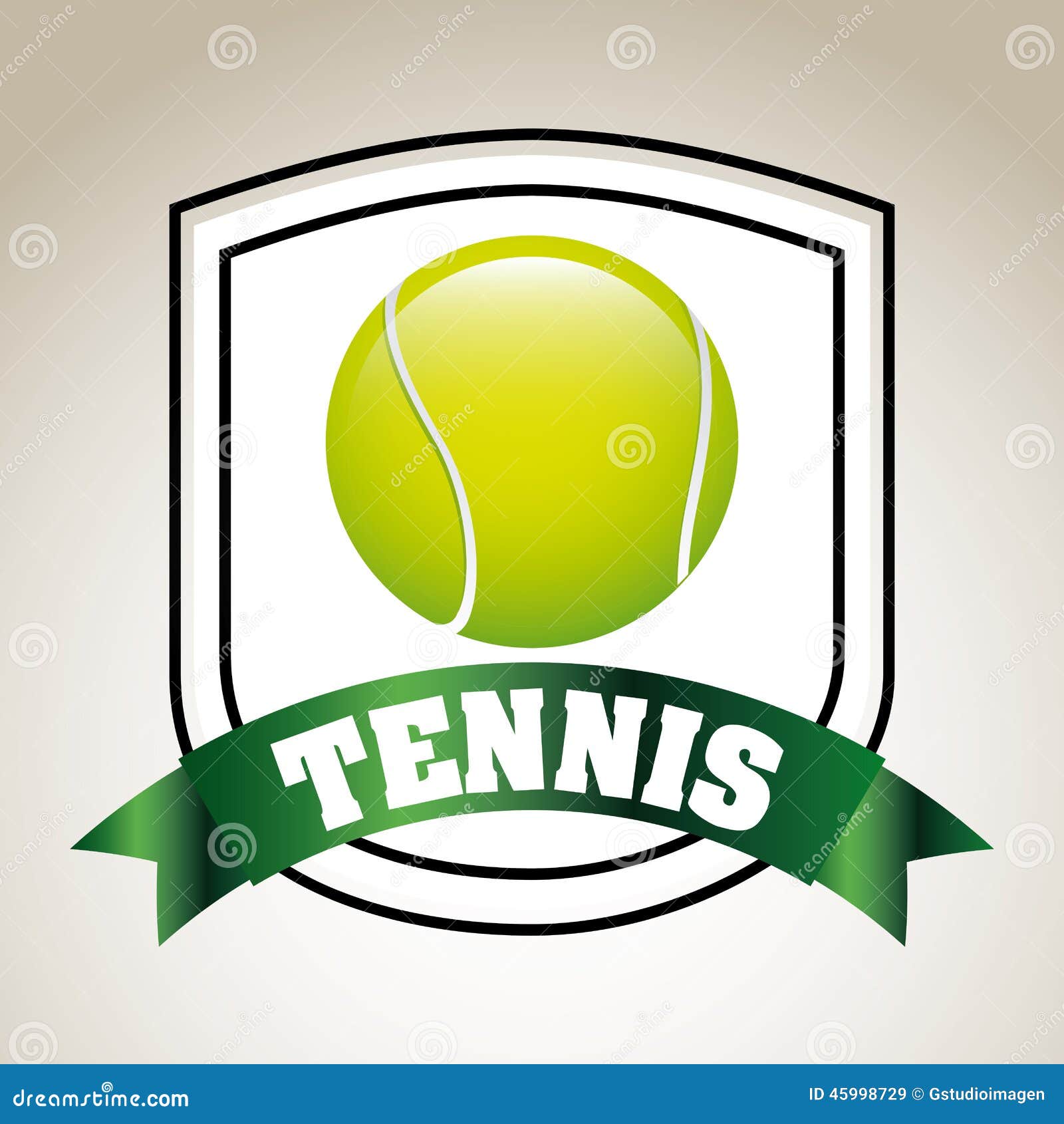 Tennis design stock vector. Illustration of sphere, background - 45998729