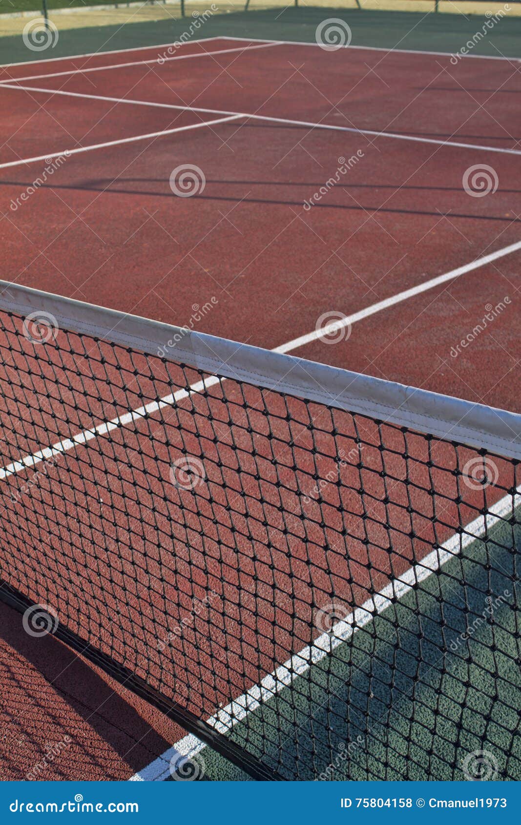 Tennis field stock photo. Image of playground, surface - 75804158