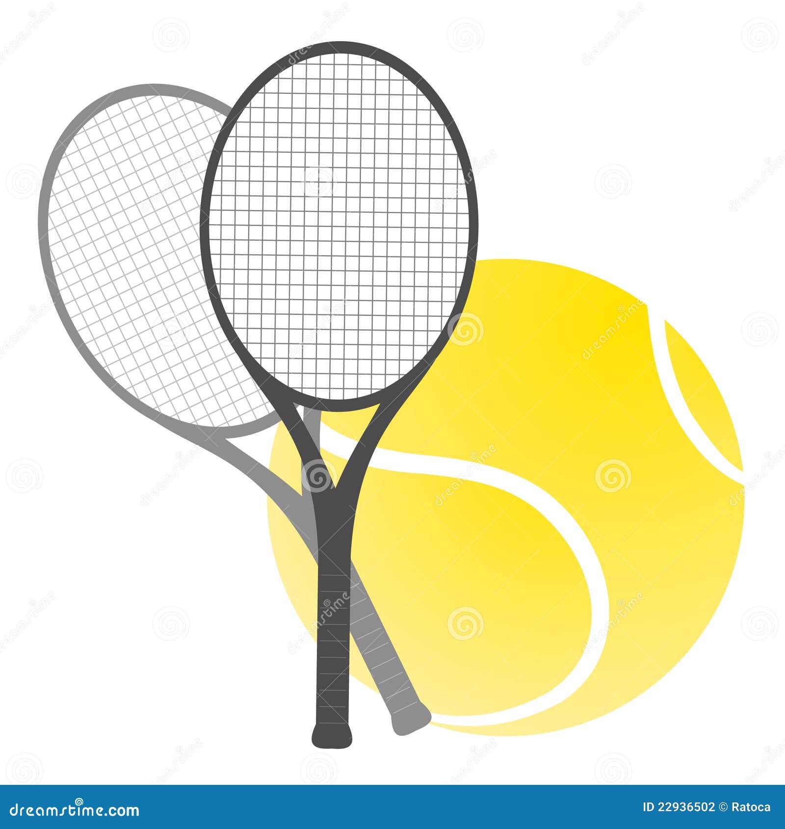 Tennis illustration stock vector. Illustration of play - 22936502