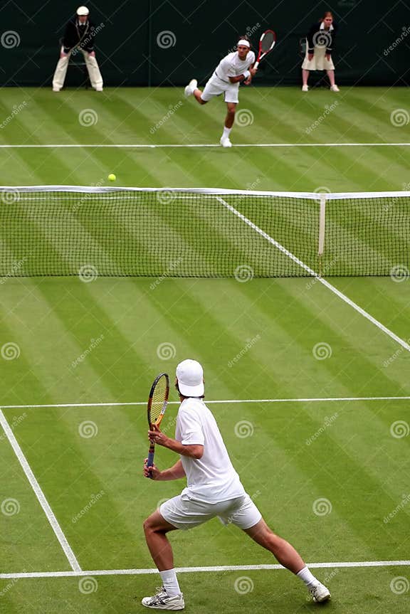 Tennis Match editorial stock photo. Image of play, professionals - 5537713
