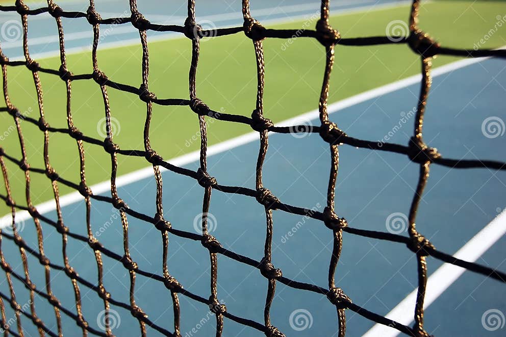 Tennis net stock photo. Image of play, match, blue, lines - 27229862