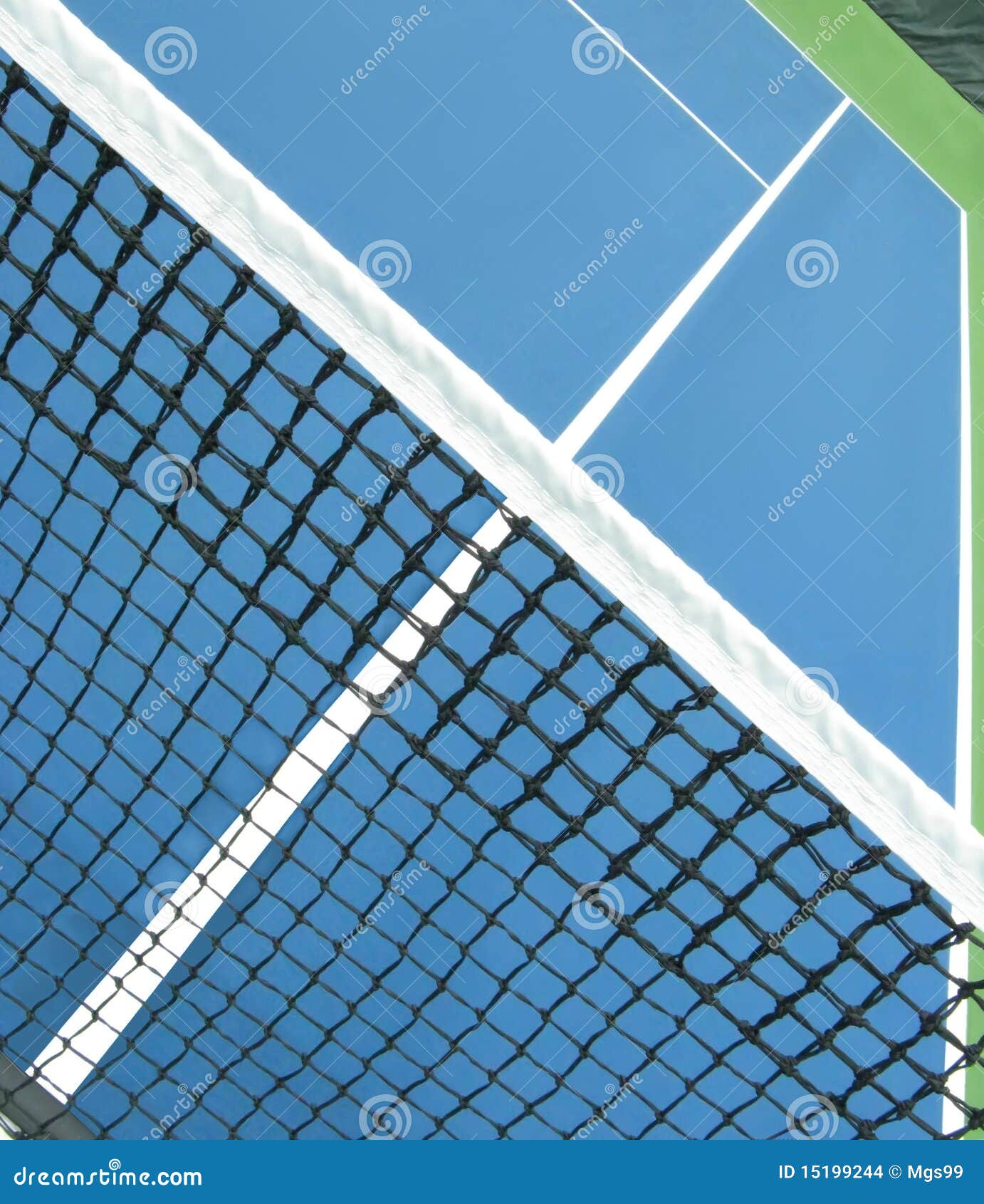 Tennis net and alley stock photo. Image of competition - 15199244