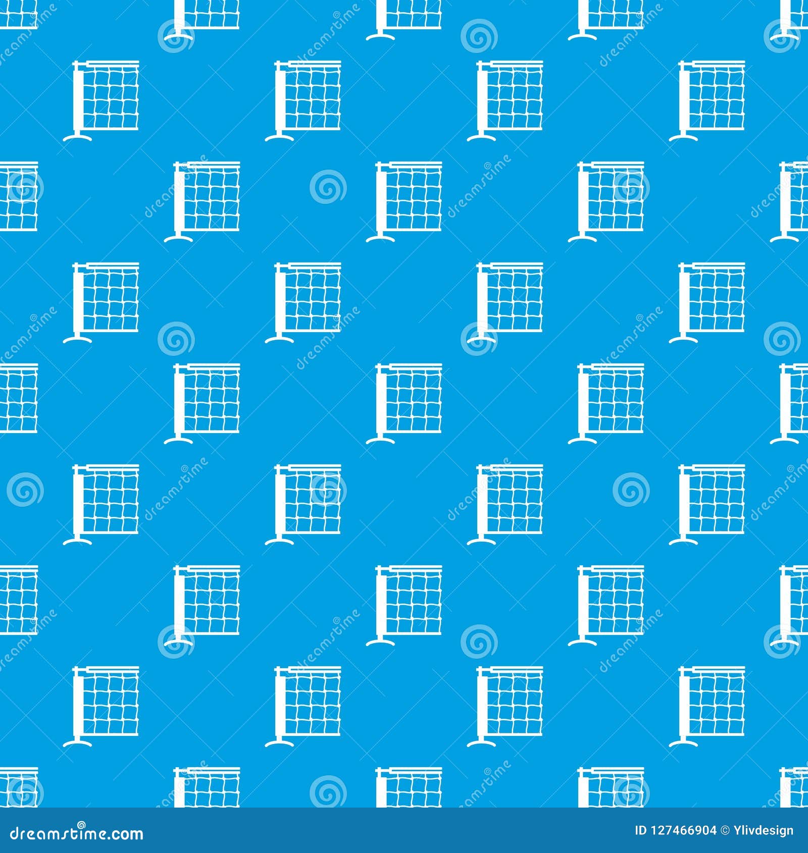 Tennis Net Pattern Vector Seamless Blue Stock Vector - Illustration of ...