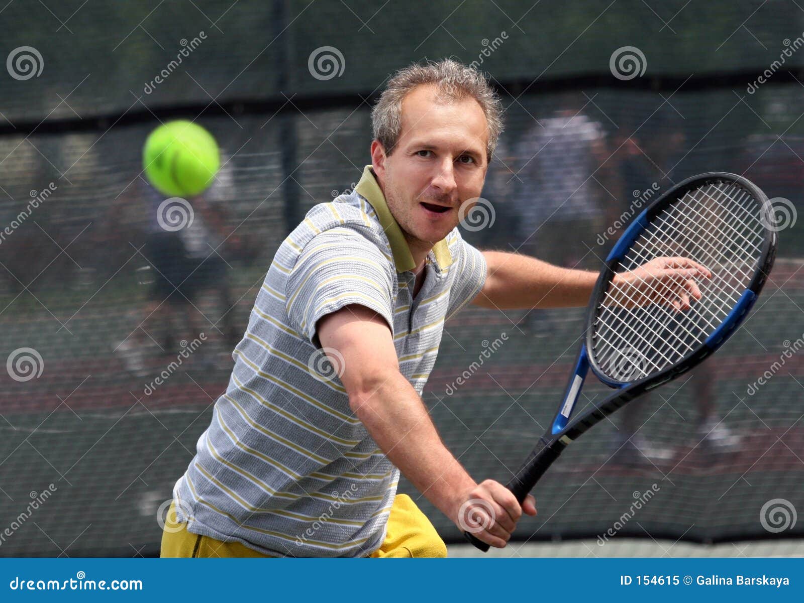 Tennis player stock image. Image of enjoyment, ball, outdoors - 154615