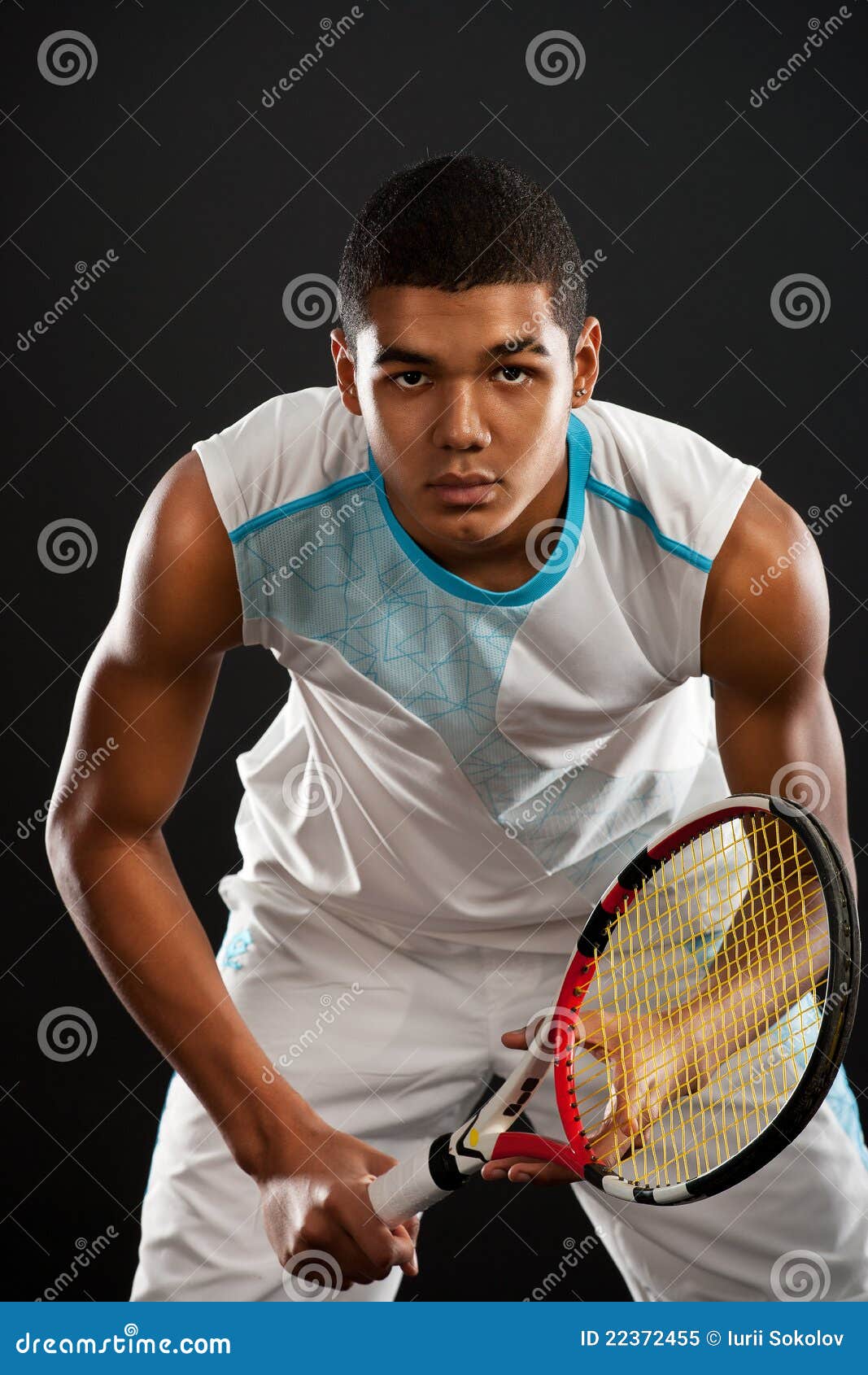 Tennis player stock image. Image of player, looking, male - 22372455