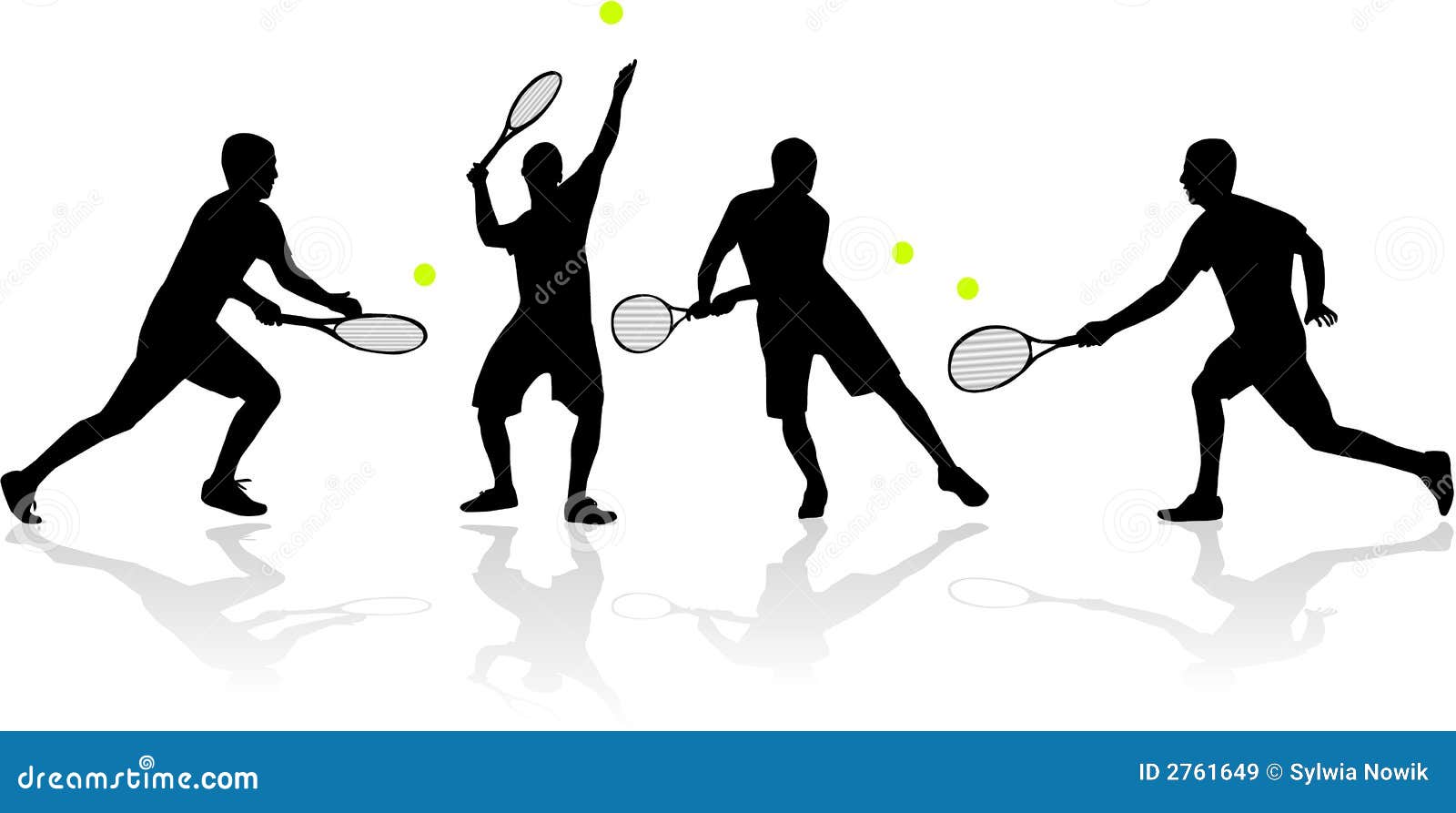 Tennis Player, Backhand Shot. Abstract Low Polygonal Isolated Vector ...