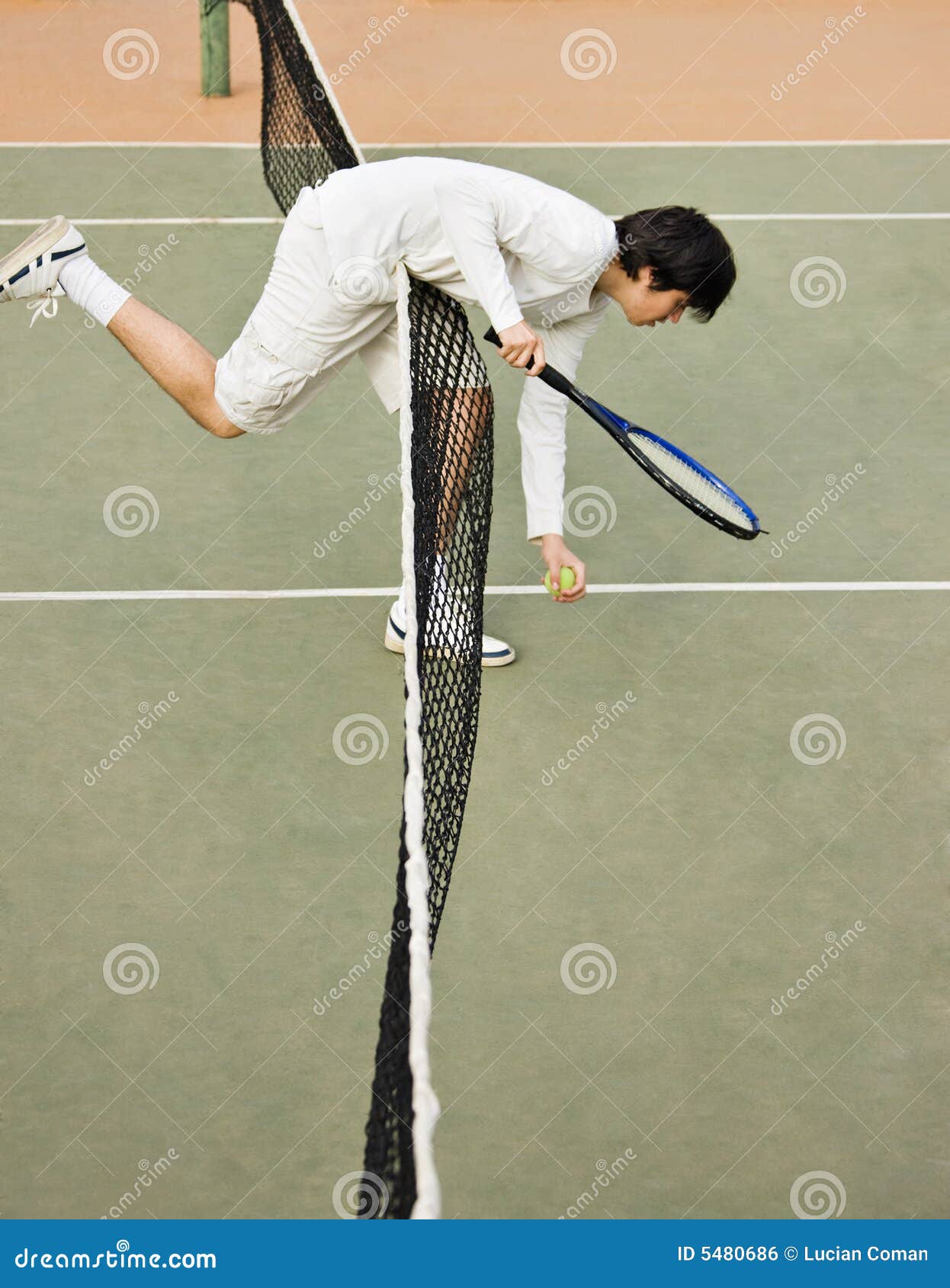 Tennis player stock photo. Image of fitness, sportive - 5480686