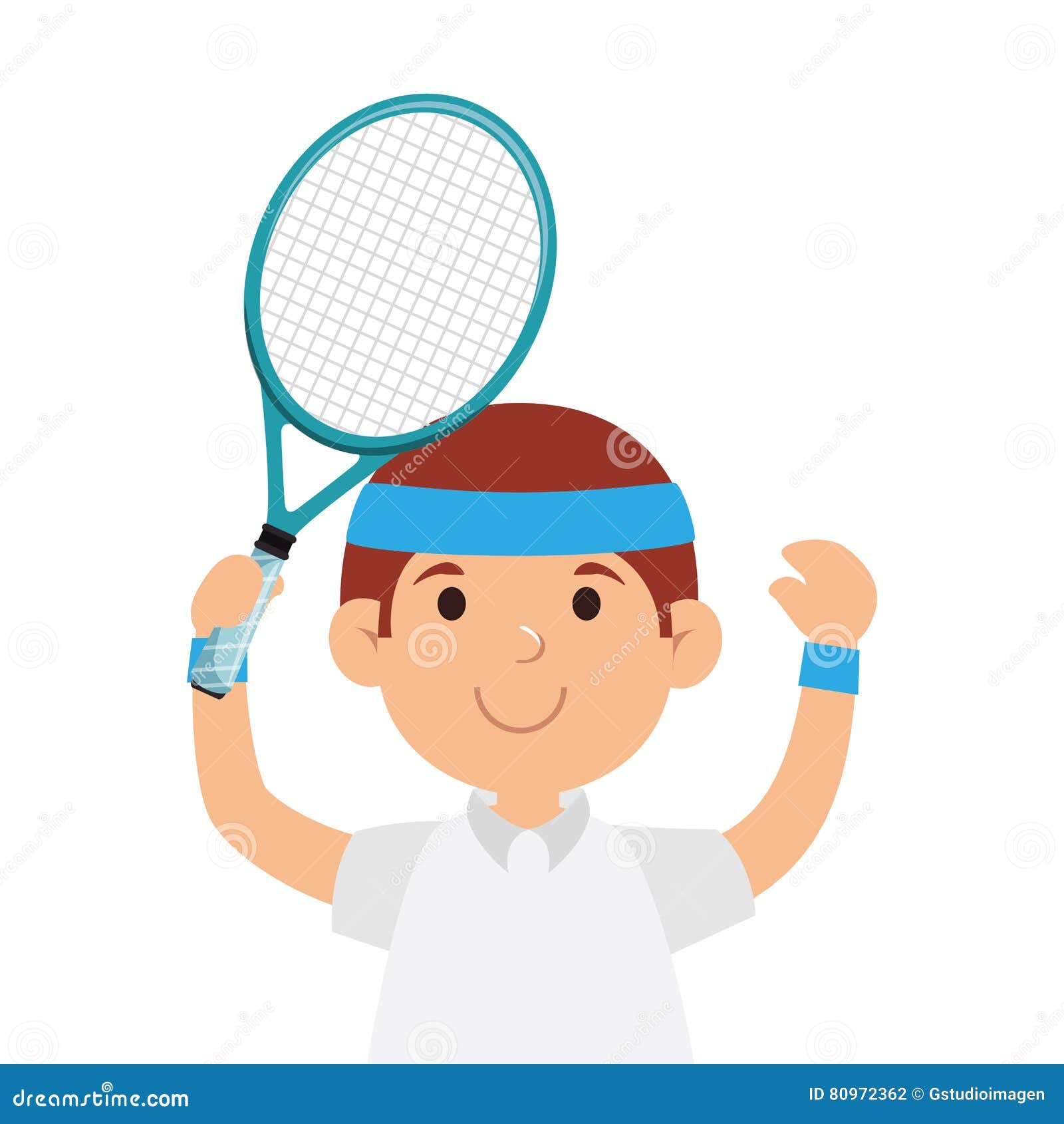Tennis Player Character Icon Stock Vector - Illustration of sports ...