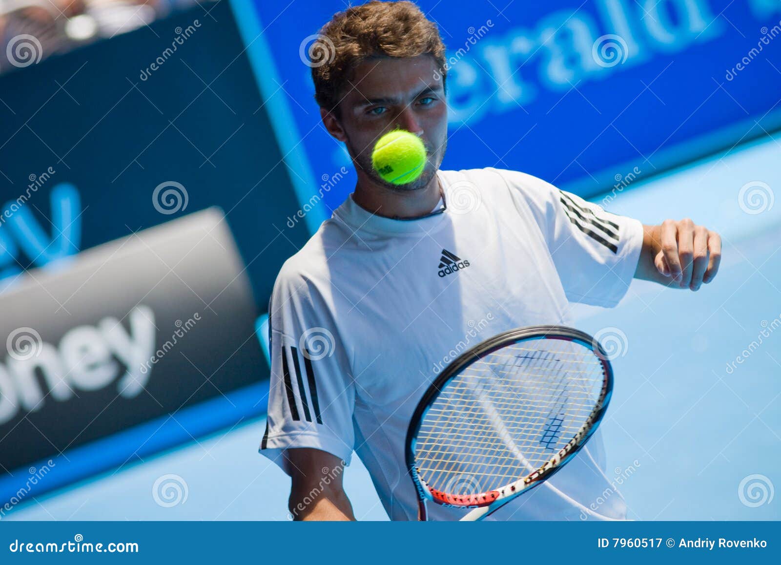 Tennis player Gilles Simon editorial photography. Image of open - 7960517