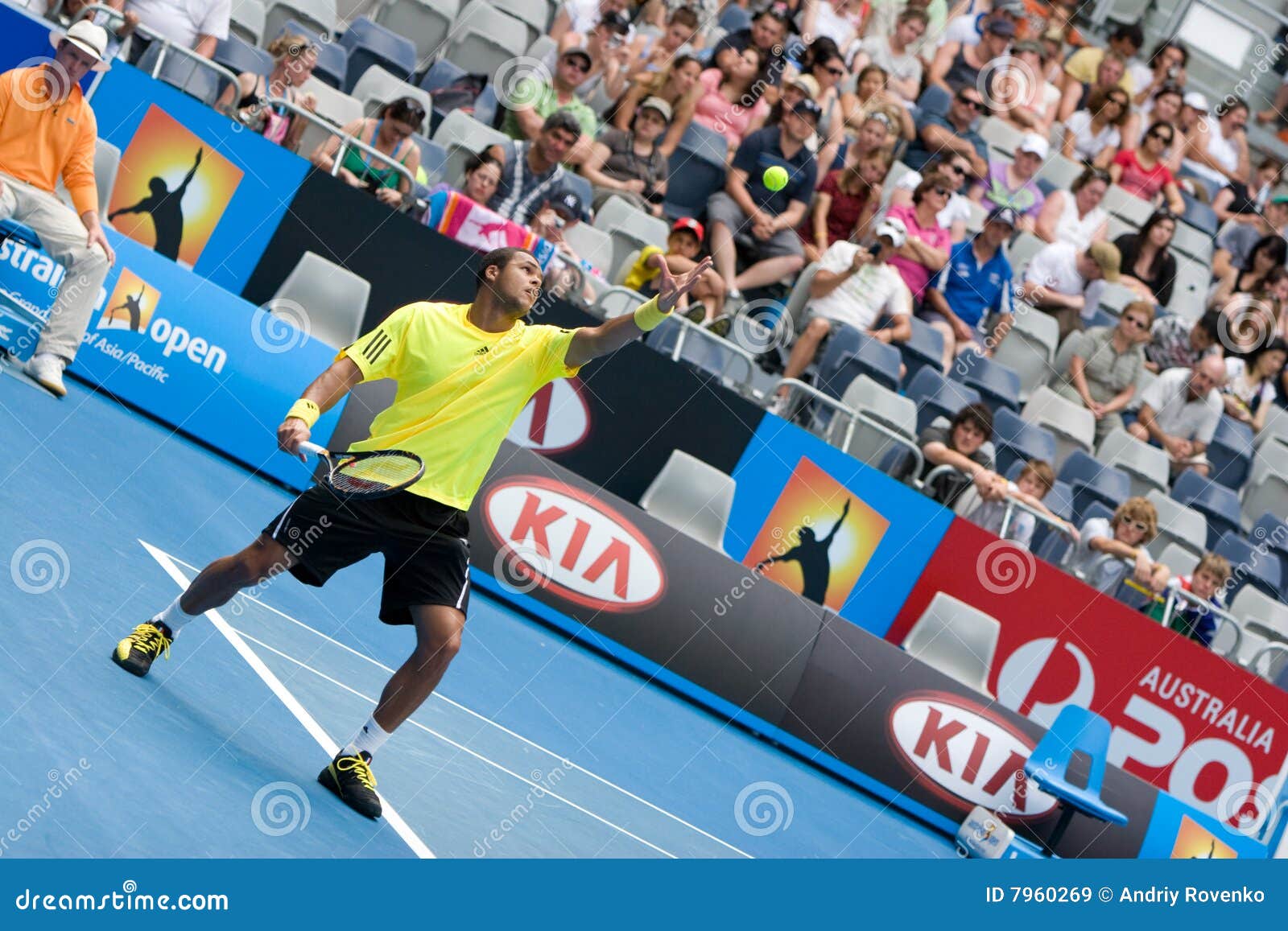 Tennis Player Jo-Wilfried Tsonga Editorial Stock Image - Image of ...