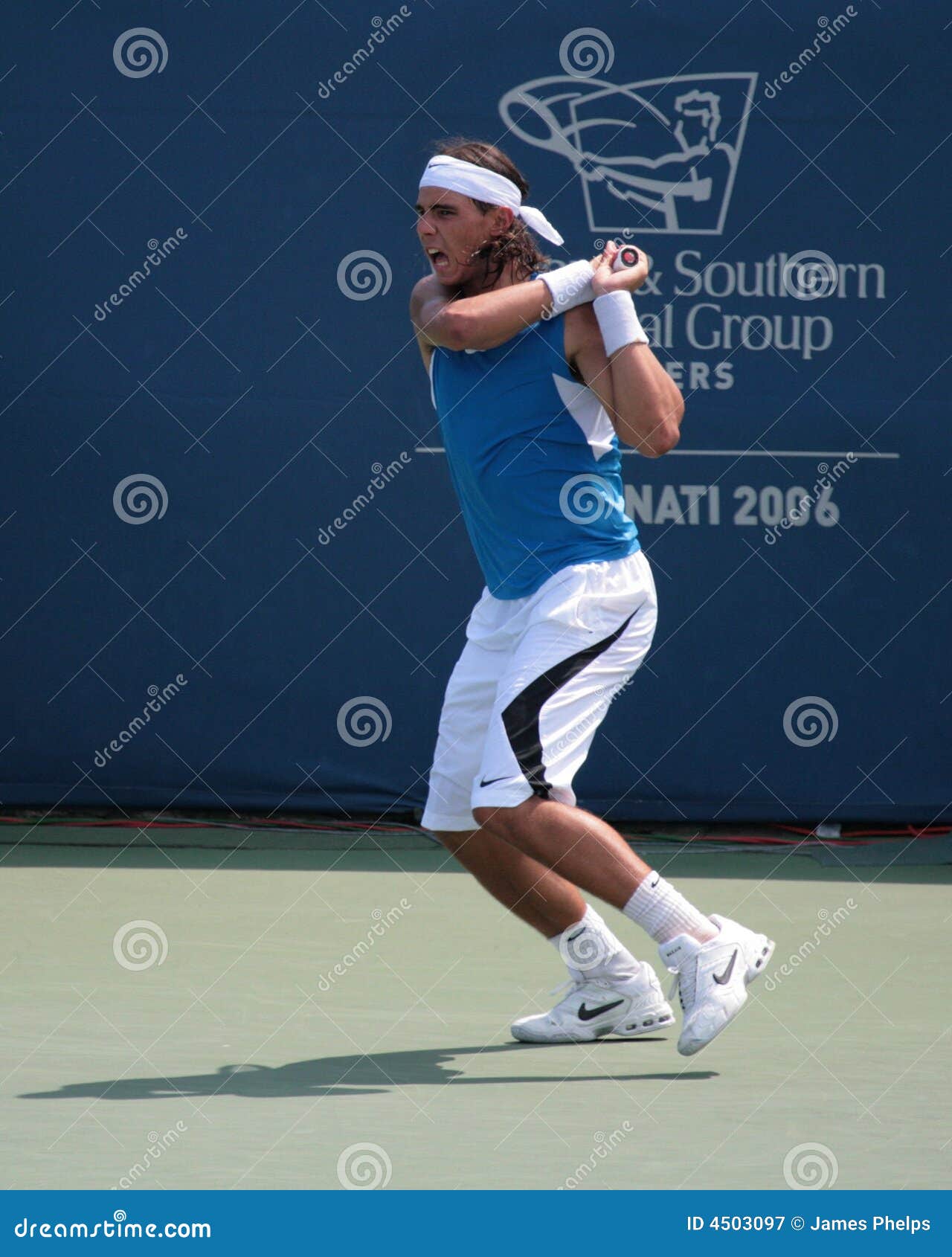 Tennis Player Rafael Nadal editorial photography. Image of action - 4503097