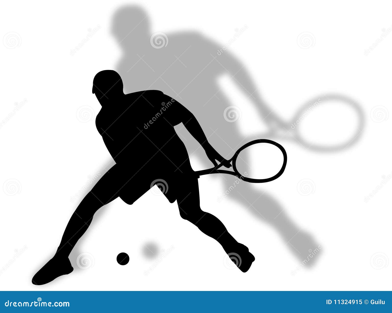 Shadow Tennis Player Stock Illustrations – 767 Shadow Tennis Player ...