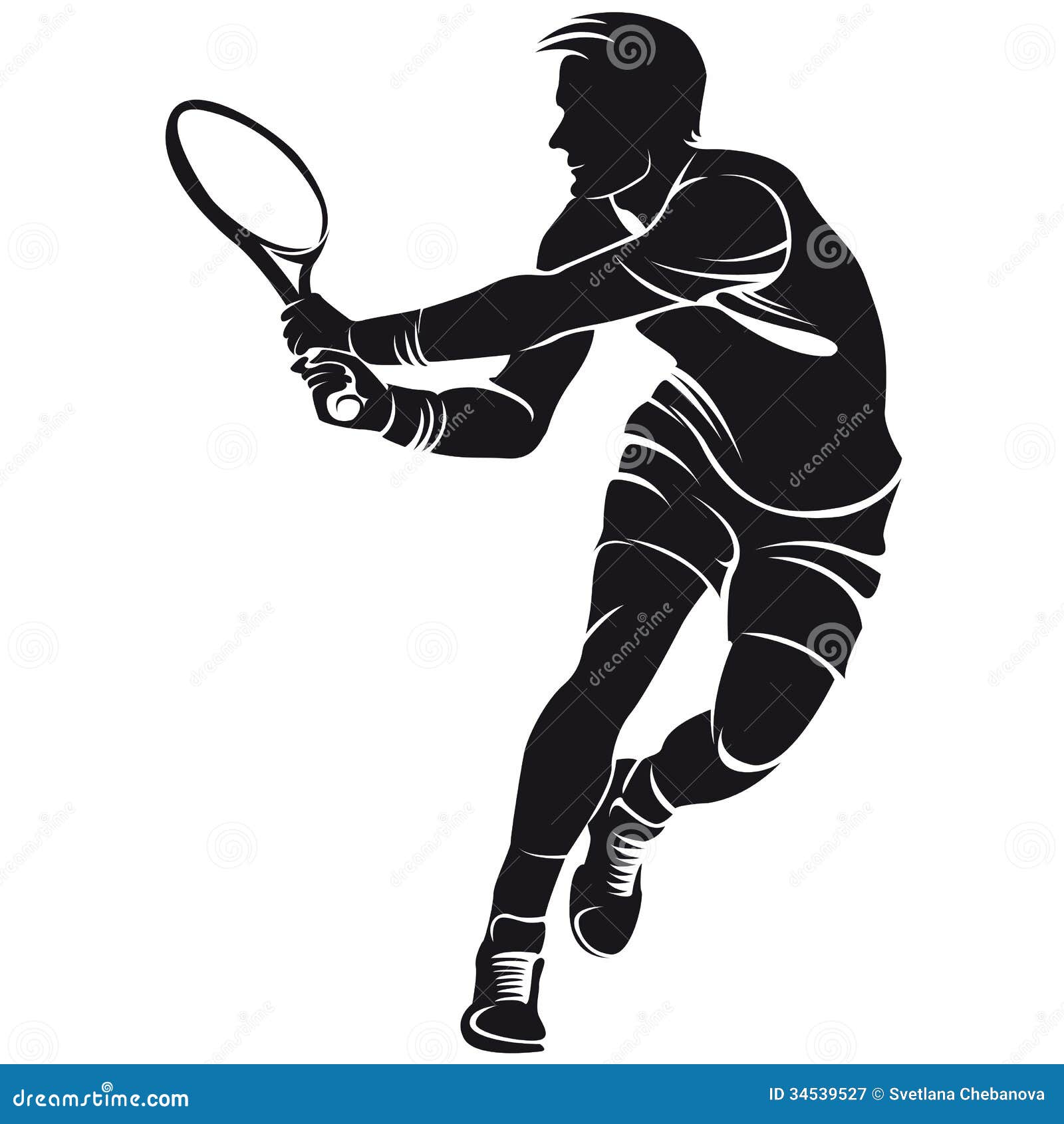 Tennis Player Clip Art