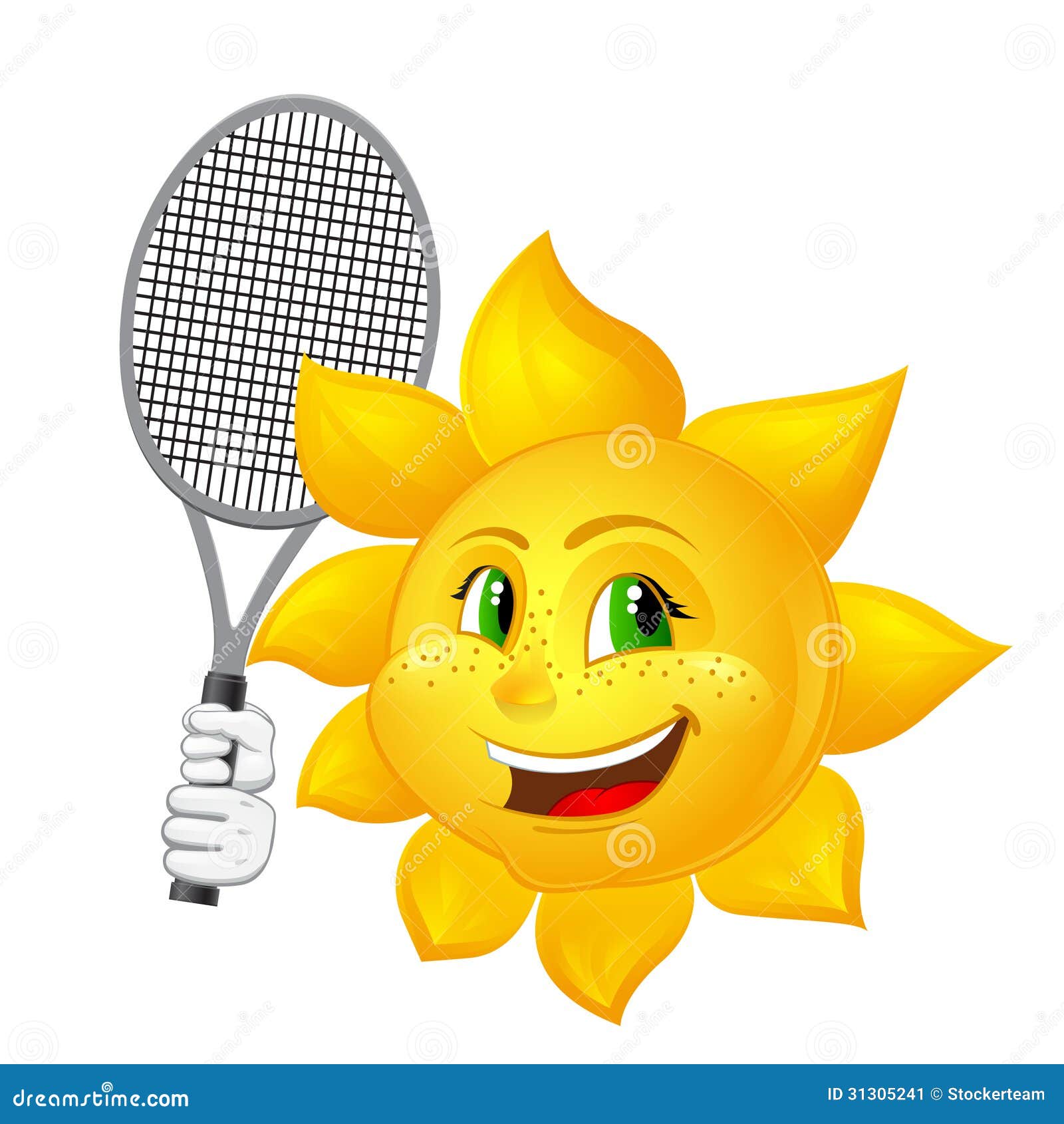Smiley Tennis Player Stock Illustrations – 5 Smiley Tennis Player Stock ...