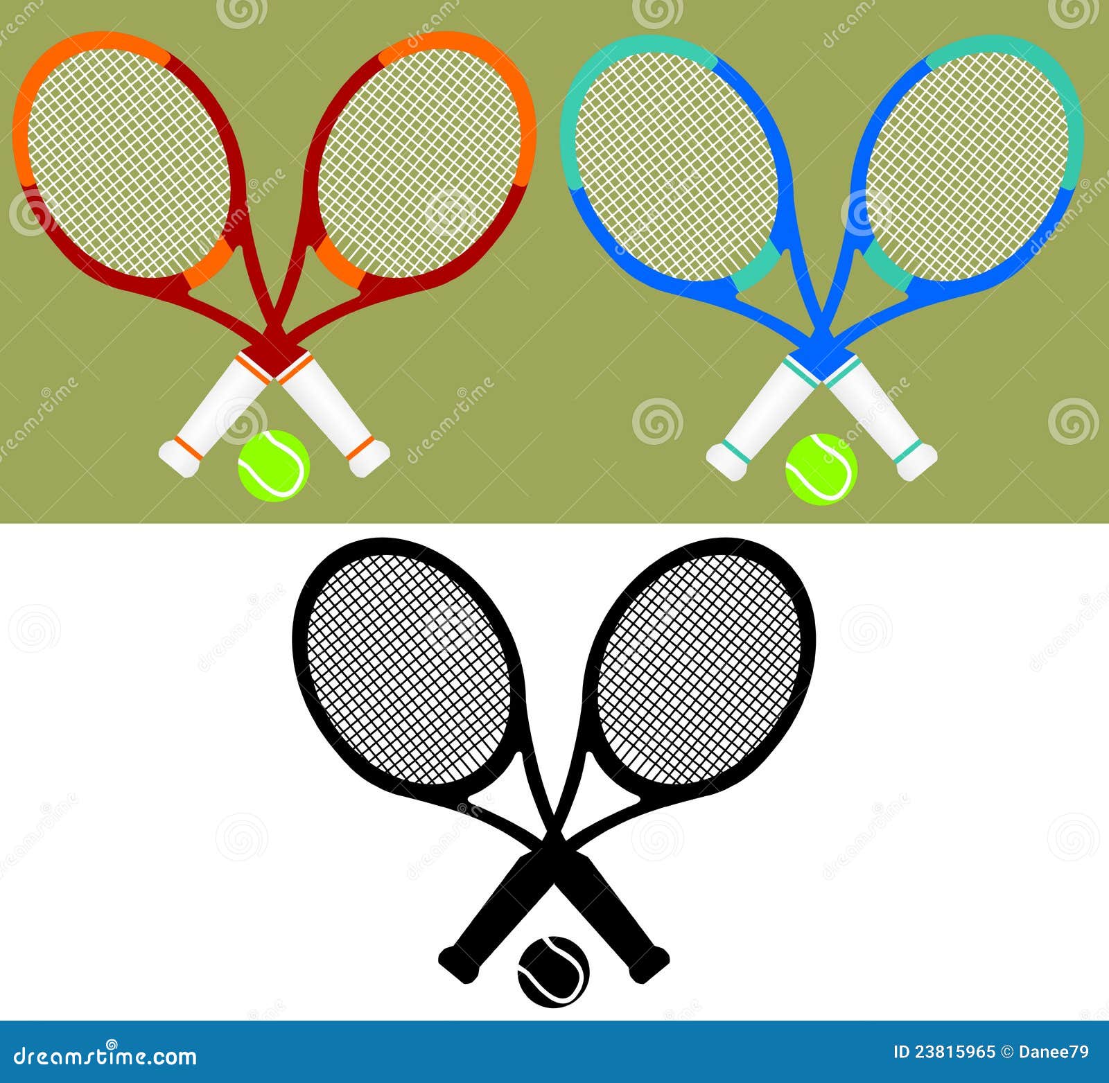 Tennis Racket Cartoon Vector | CartoonDealer.com #83377577