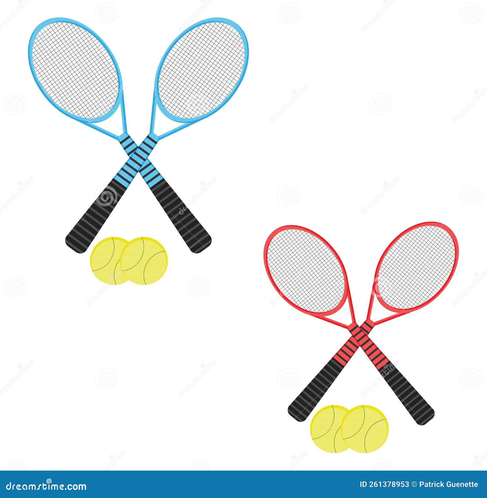 Tennis racket, icon stock vector. Illustration of graphic - 261378953