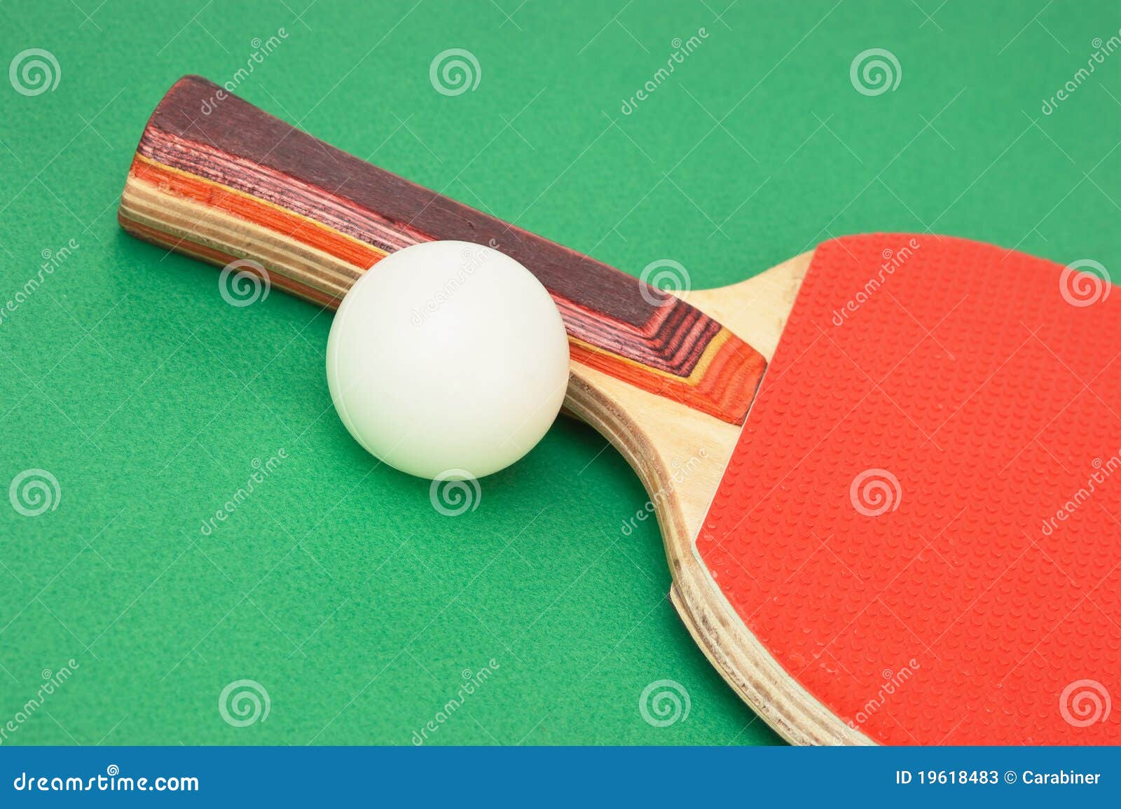 Tennis Racquets on Green Table Stock Image - Image of port, indoor ...
