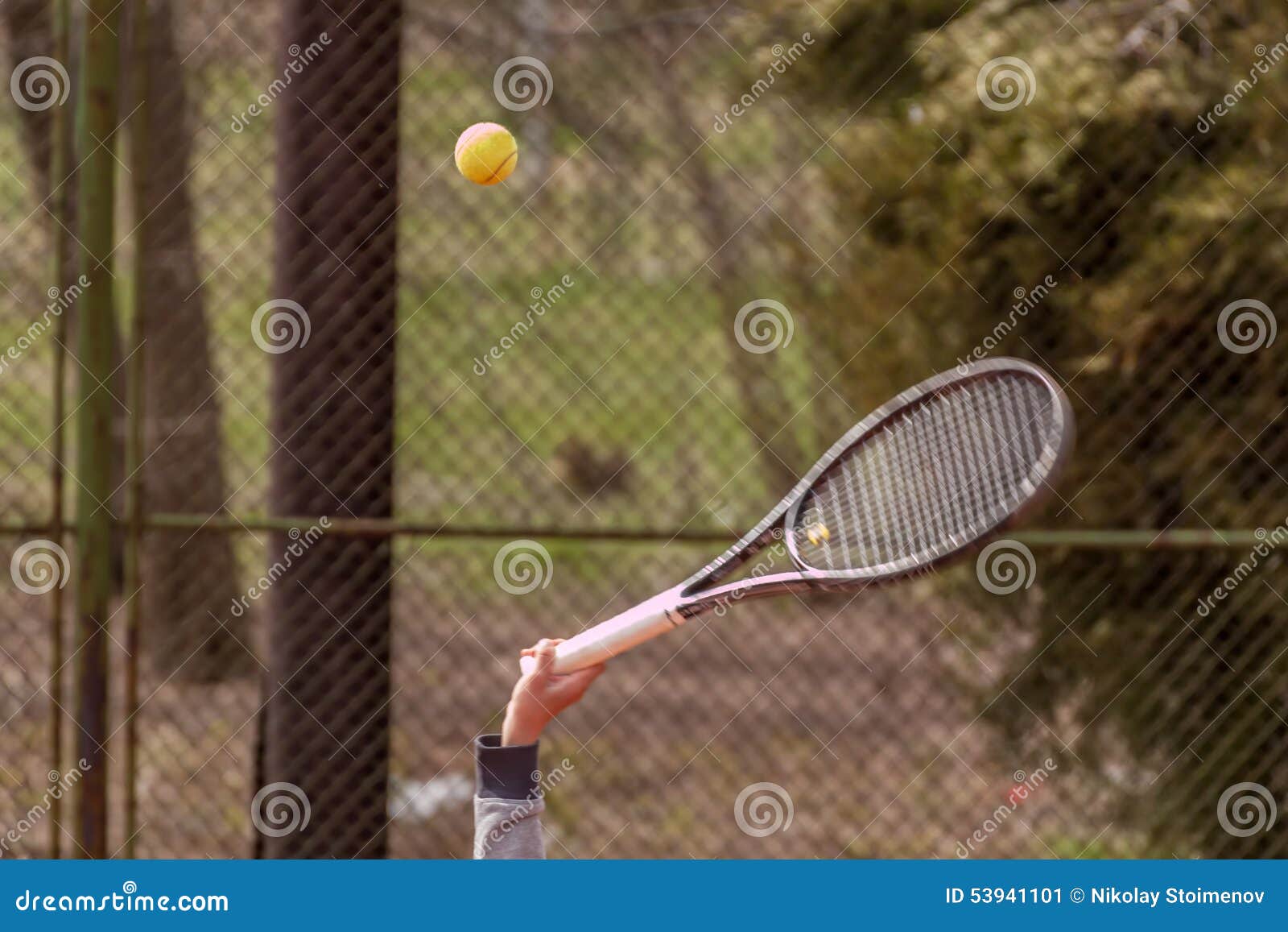 Tennis serve stock image. Image of action, cord, tennis - 53941101
