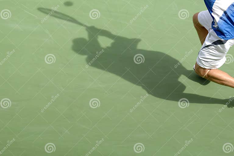Tennis shadow 01 stock photo. Image of swing, raquet, health - 1918044