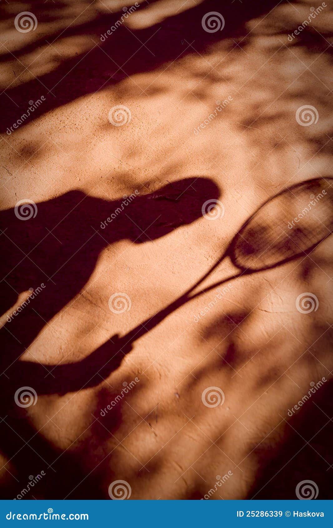 Tennis Shadow stock image. Image of prepared, clay, shadow - 25286339